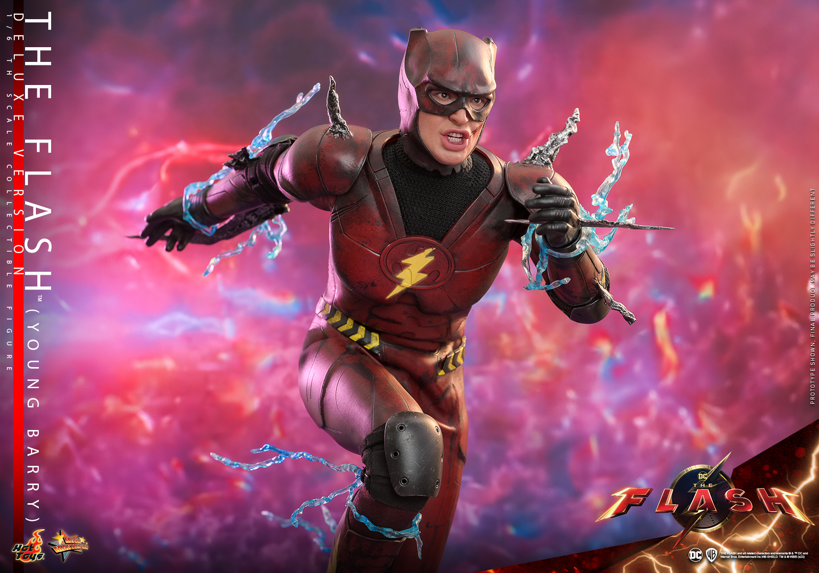 Hot Toys Makes The Flash's Young Barry in His Batman Returns Suit