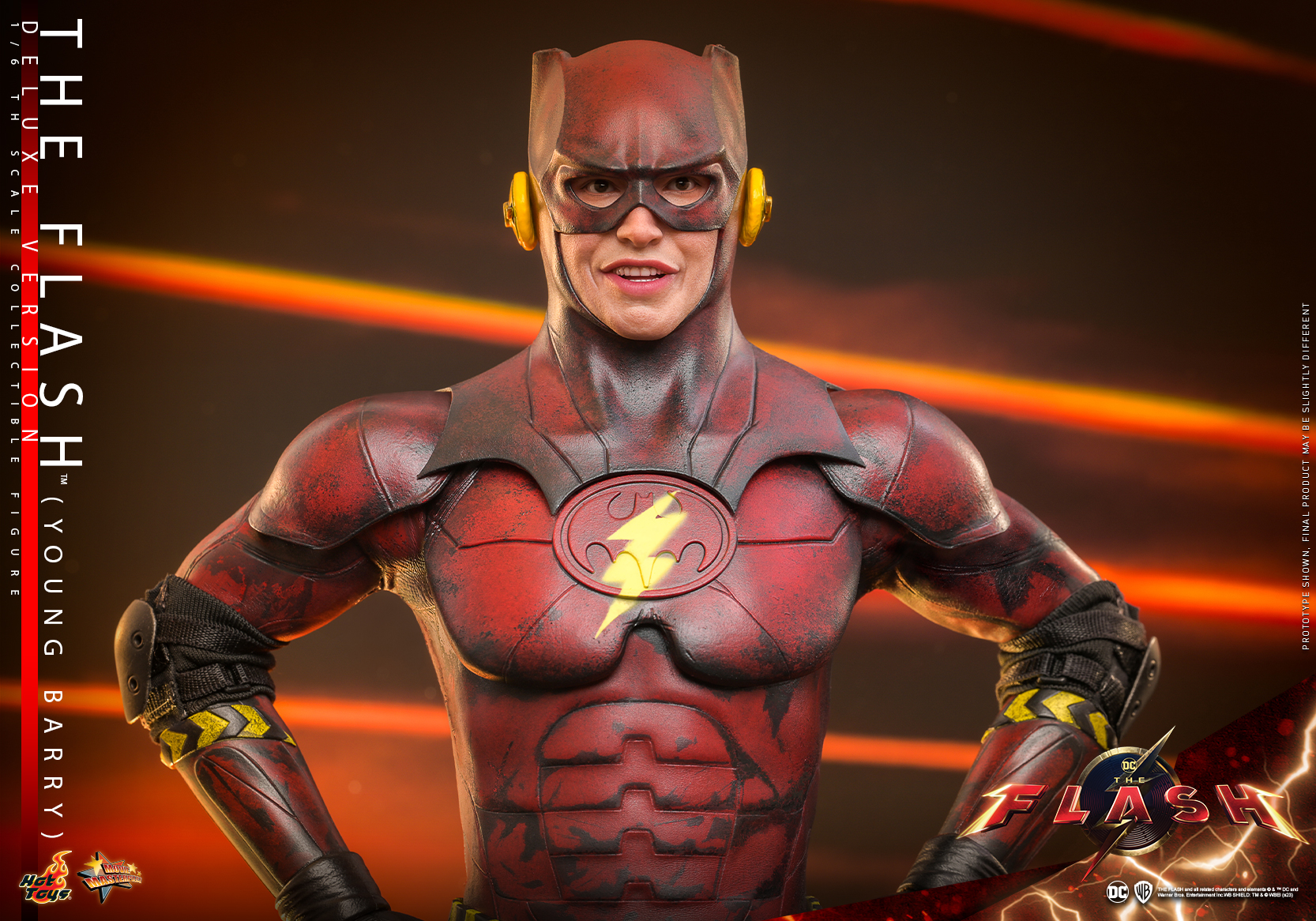 Hot Toys Makes The Flash's Young Barry in His Batman Returns Suit