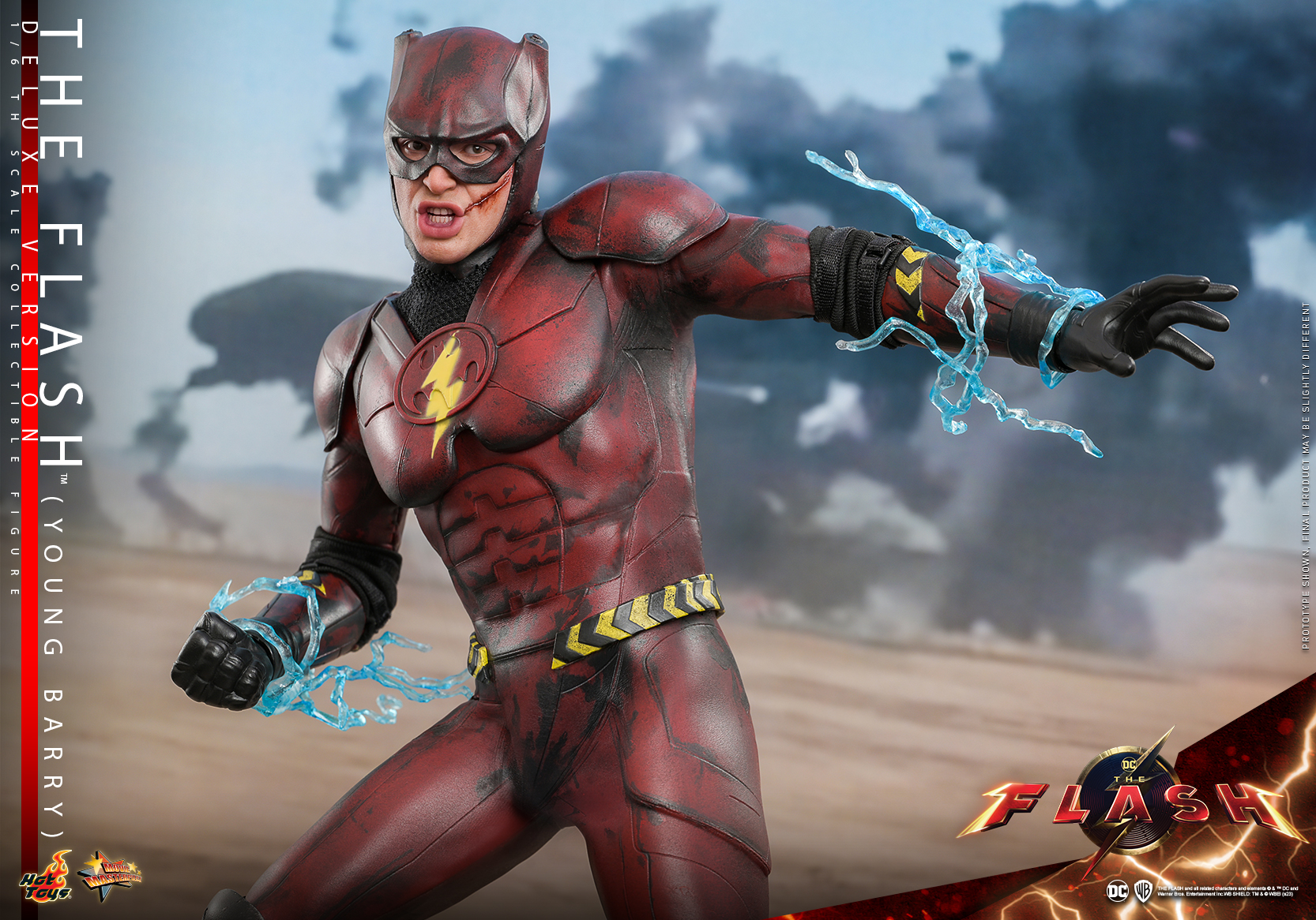 Hot Toys Makes The Flash's Young Barry in His Batman Returns Suit