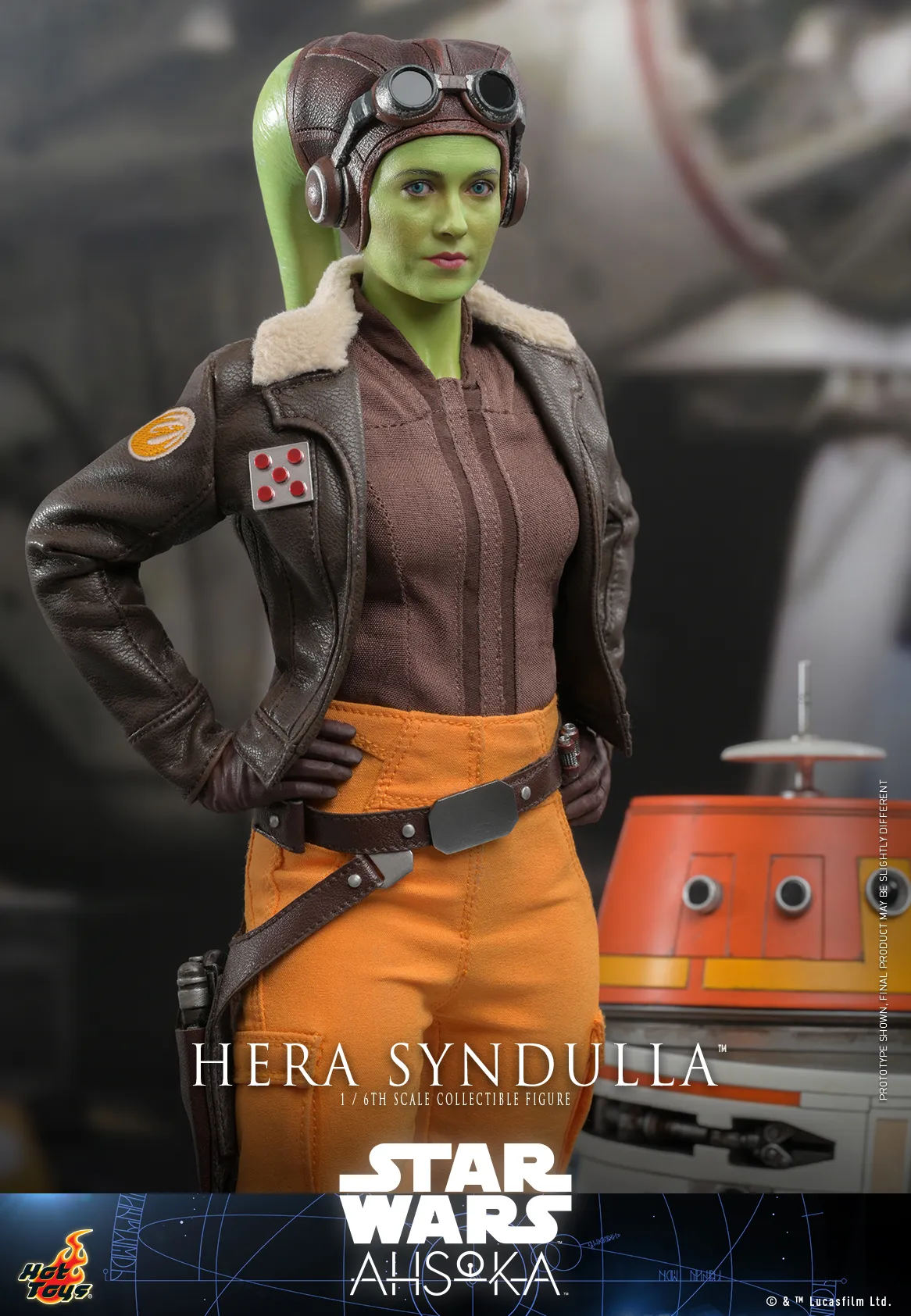 Live-Action Hera Syndulla Gets a Very Lifelike Hot Toys Figure