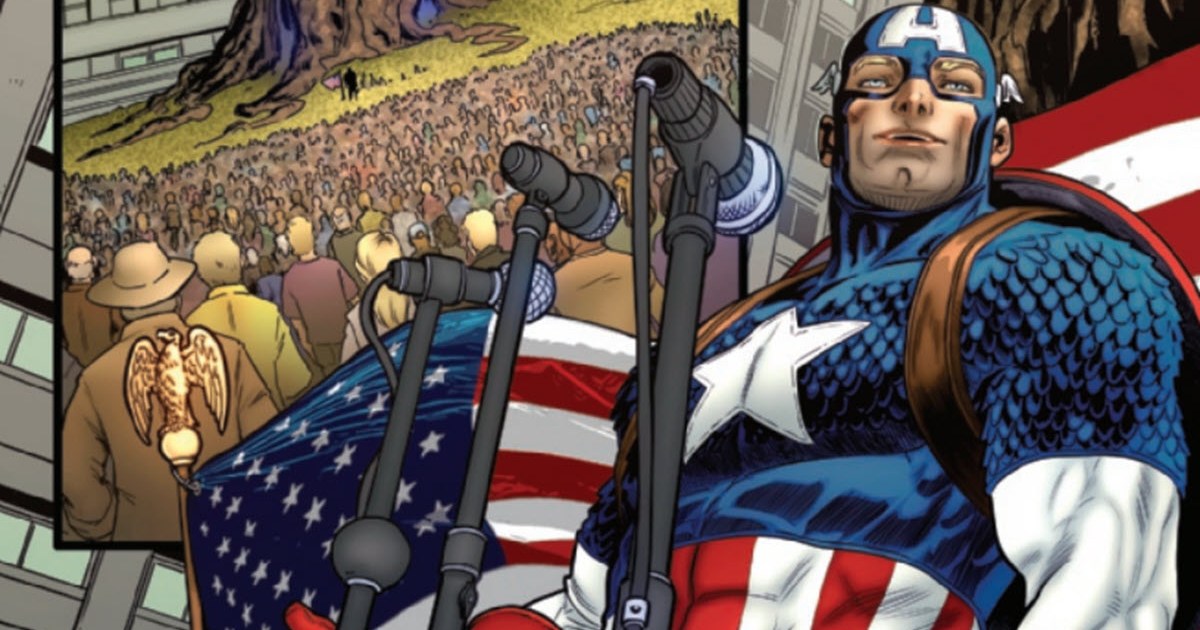 Captain America Stands With Mutants