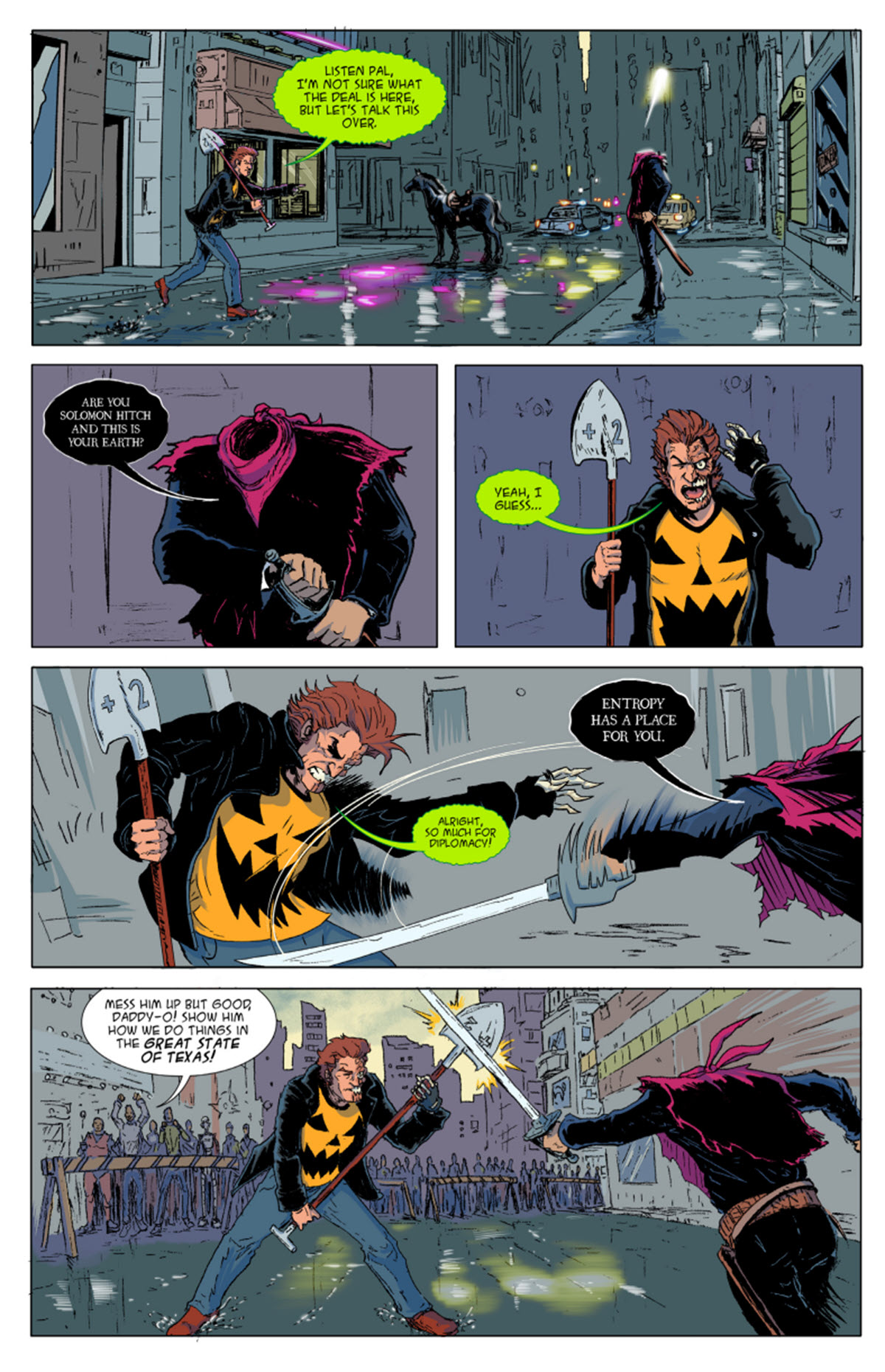 Halloween Man Faces New Villain in Entropy: Part One Preview