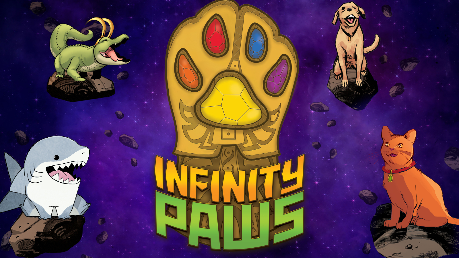 Infinity Paws: Jeff the Land Shark Stars in New Marvel Crossover