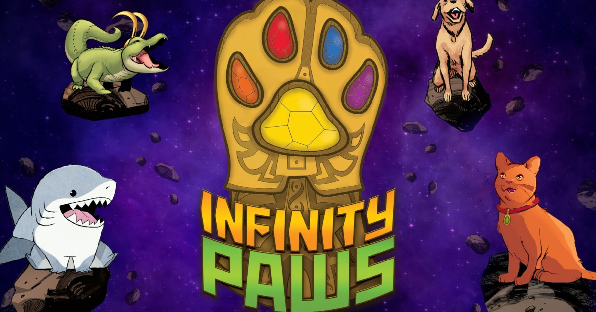 Infinity Paws: Jeff the Land Shark Stars in New Marvel Crossover