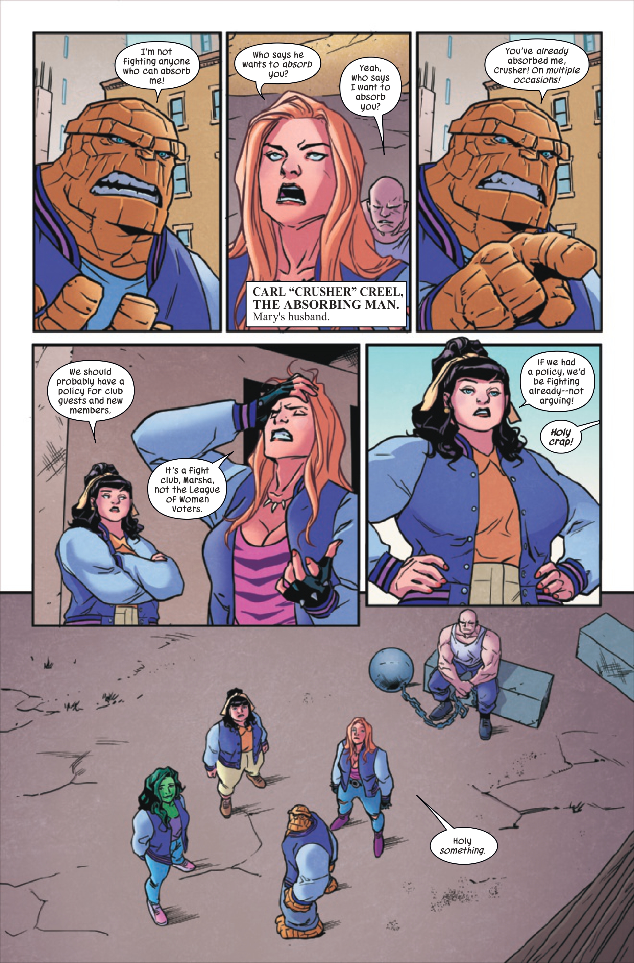 Sensational She-Hulk Preview Reestablishes Superpowered Fight Club