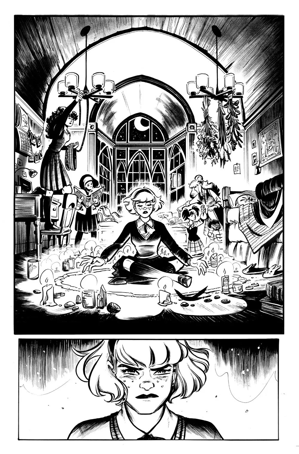 Sabrina the Teenage Witch Holiday Special #1 First Look Revealed