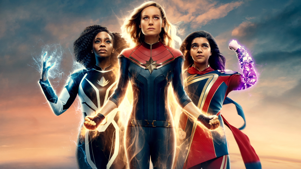 The Marvels Posters Showcase Superhero Trio as Tickets Go on Sale