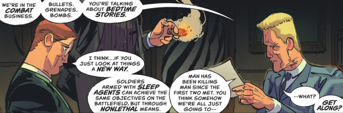 DC Reveals Why Wesley Dodds Never Sold His Sandman Gas