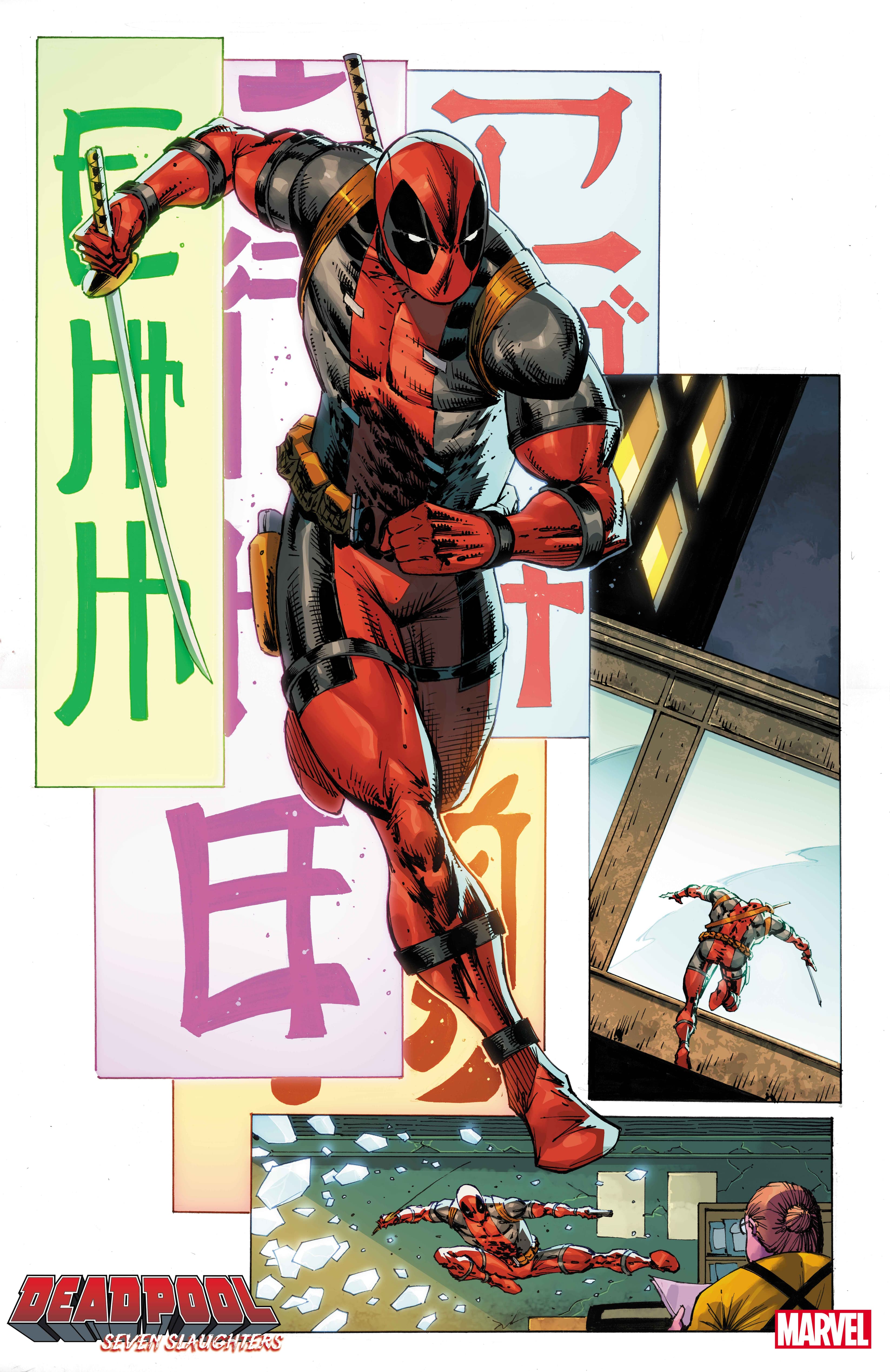 Deadpool: Seven Slaughters #1 First Look Revealed