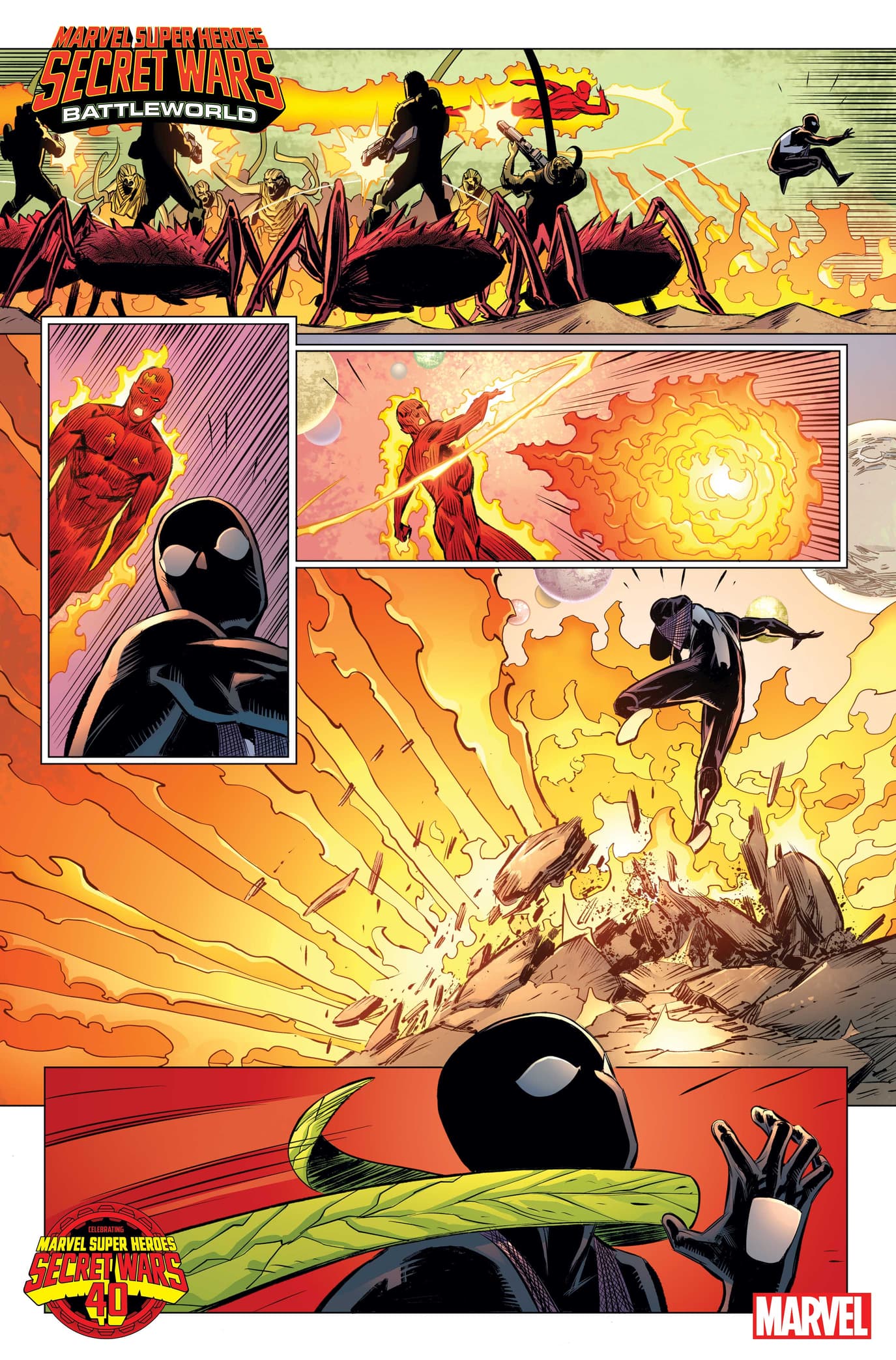 Marvel Super Heroes Secret Wars: Battleworld #1 First Look Revealed