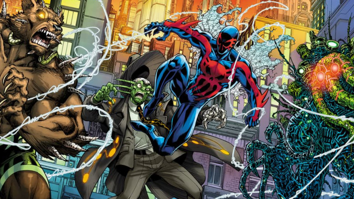 Miguel O'Hara - Spider-Man 2099 Reveals Connecting Cover