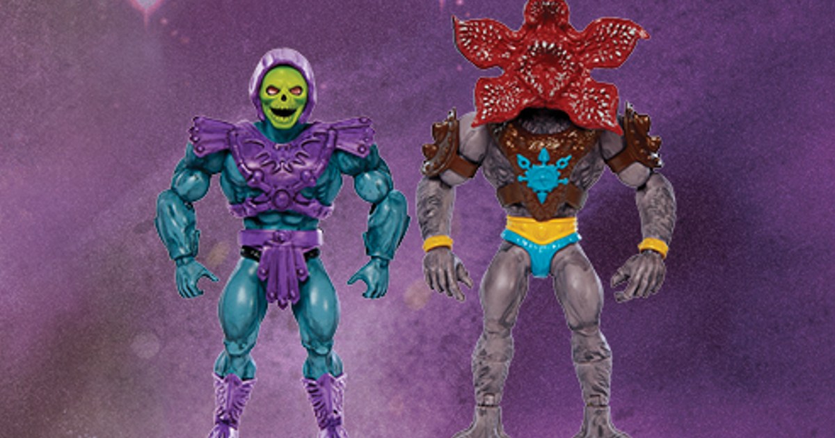 Masters of the Universe and Stranger Things Crossover Figure Set