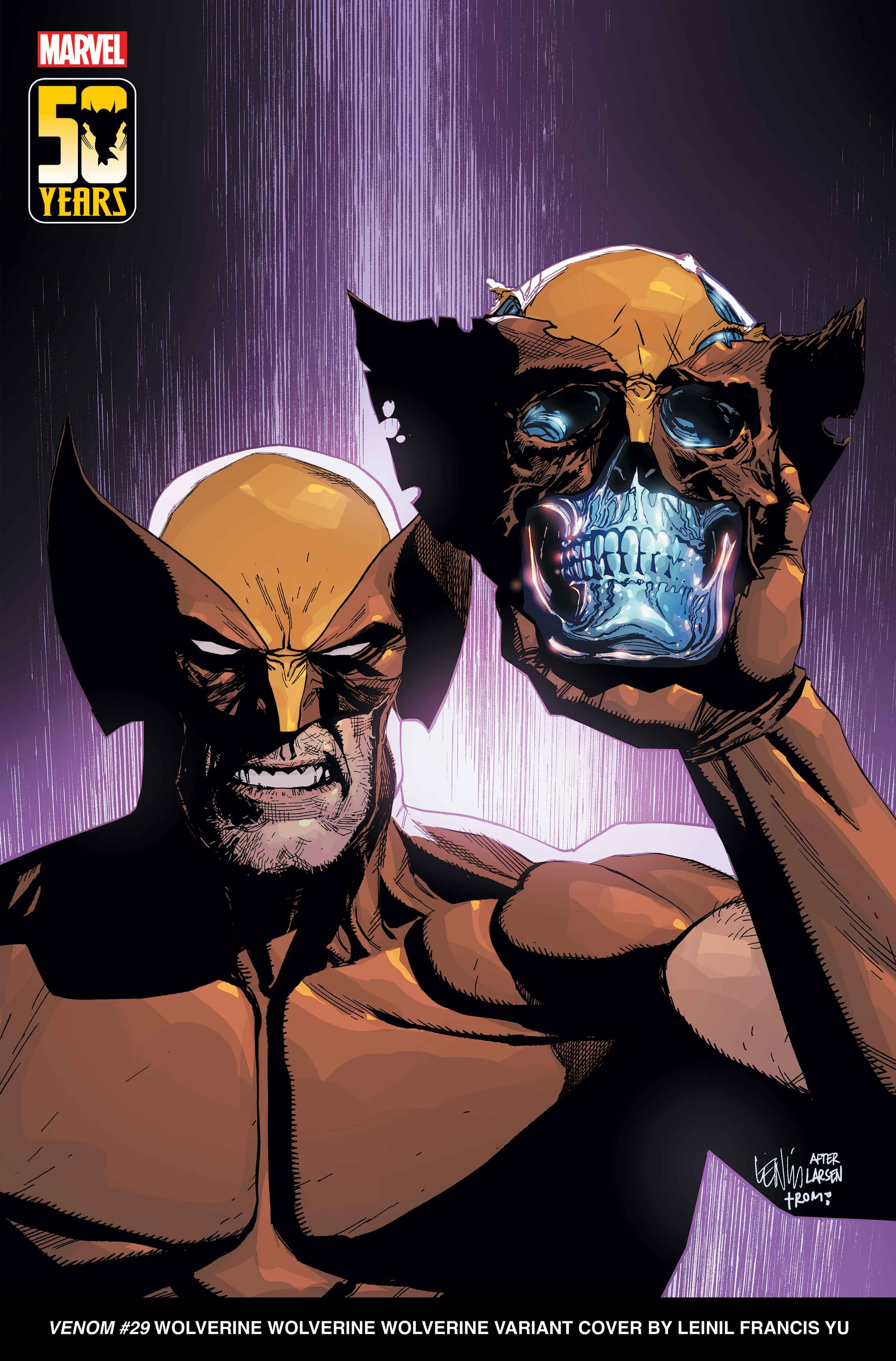 Wolverine Stars in 50th Anniversary Homage Variant Covers