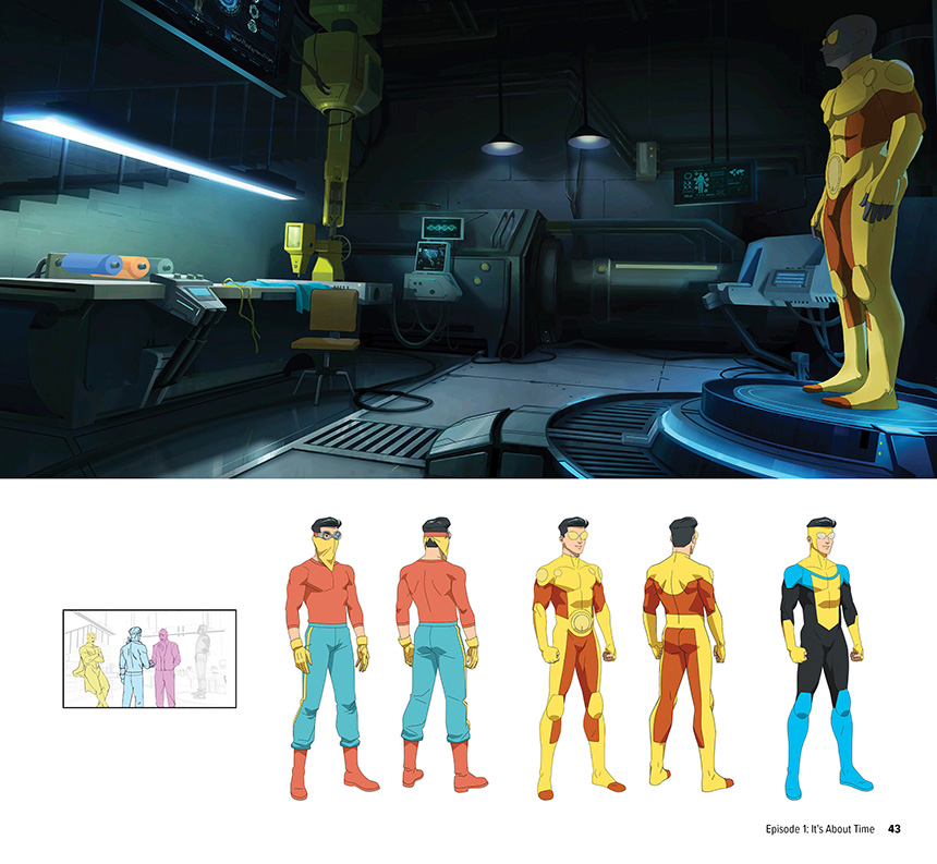 The Art of Invincible Season 1 Preview Revealed