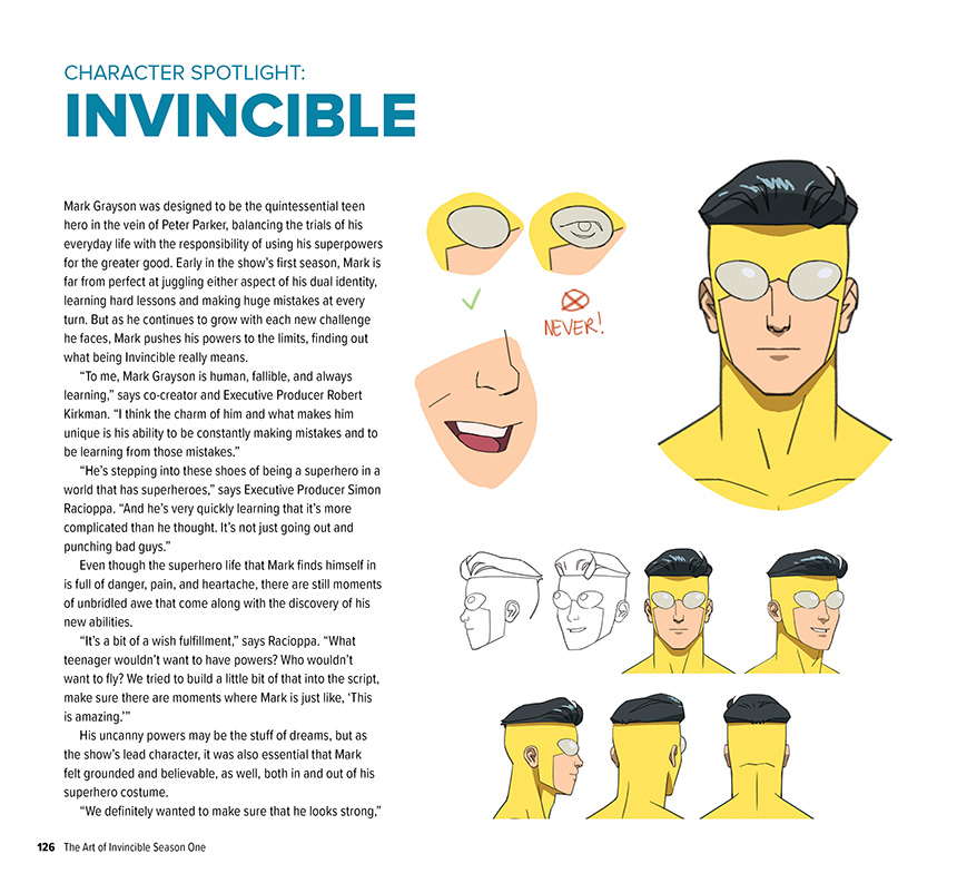 The Art of Invincible Season 1 Preview Revealed