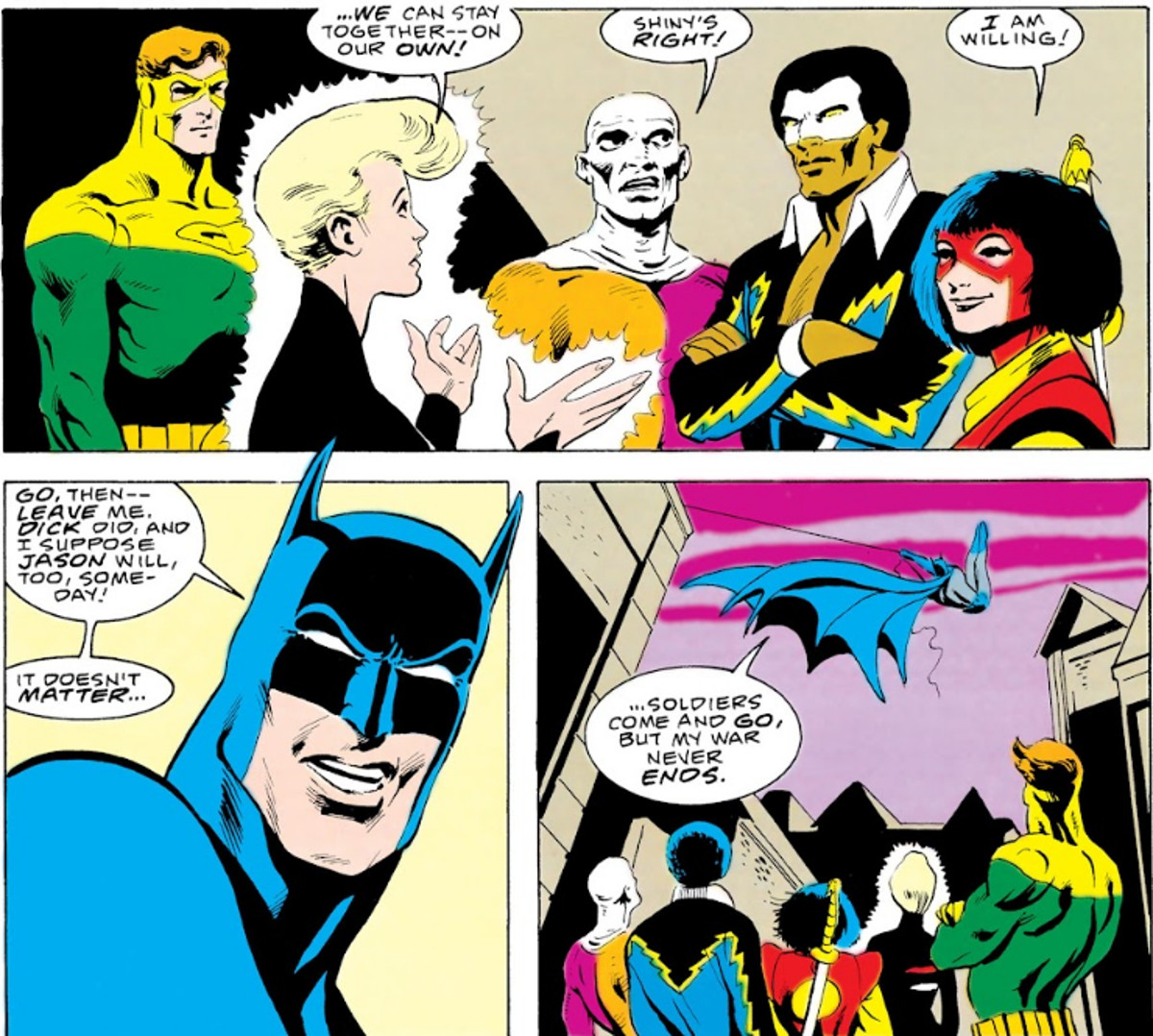 The History of Batman and the Outsiders