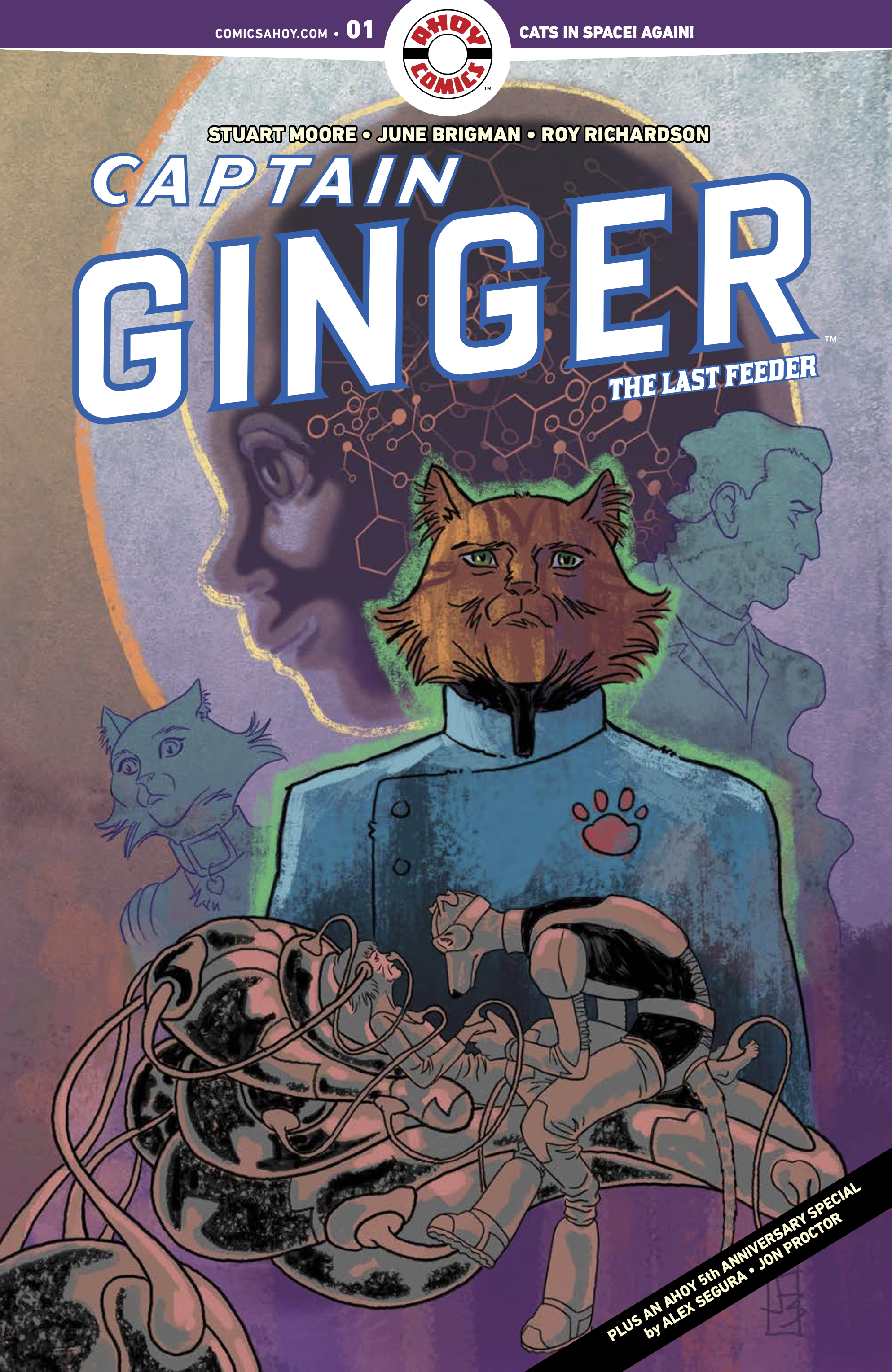 Captain Ginger: The Last Feeder #1 Preview Revealed by AHOY