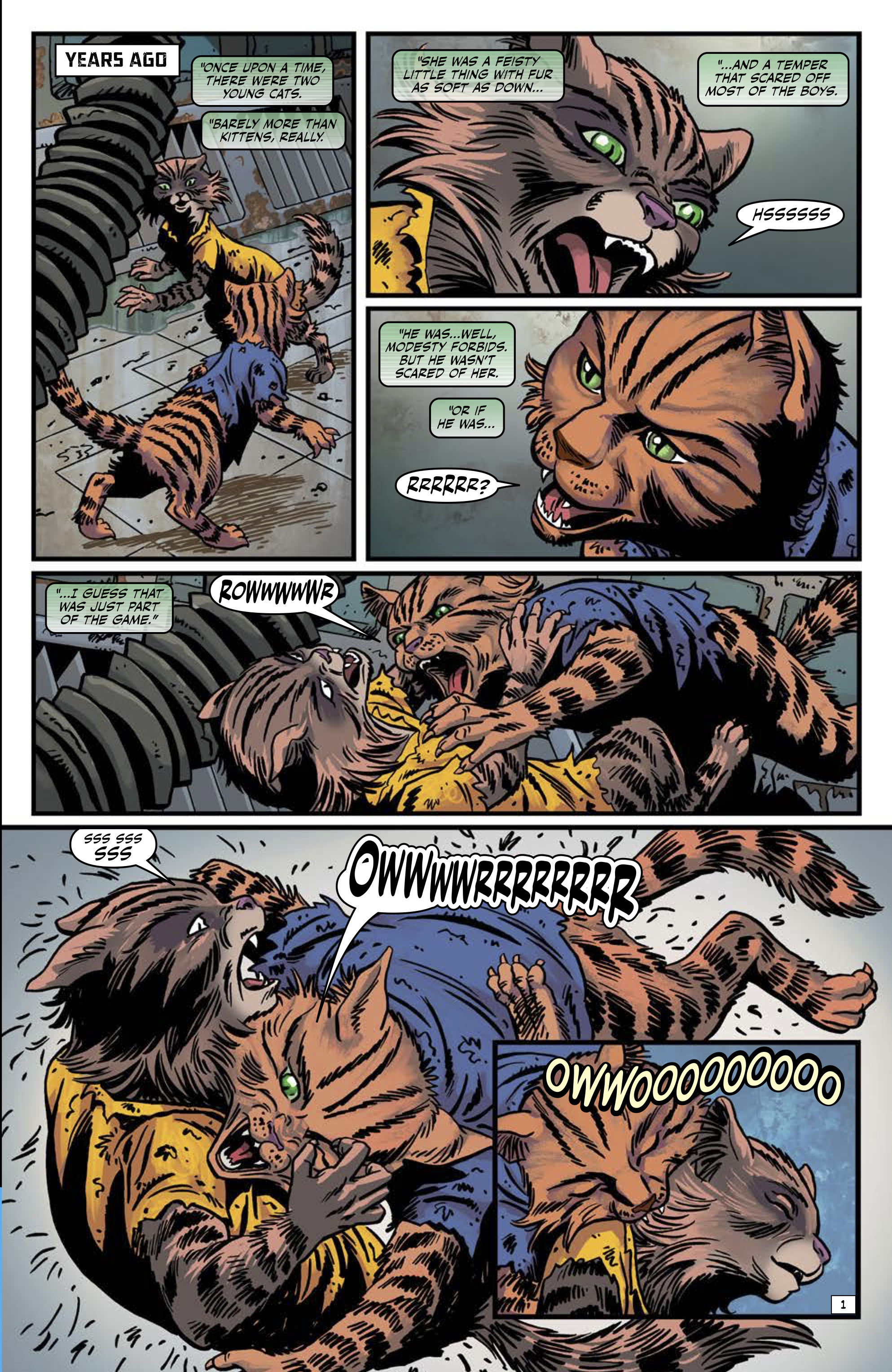Captain Ginger: The Last Feeder #1 Preview Revealed by AHOY