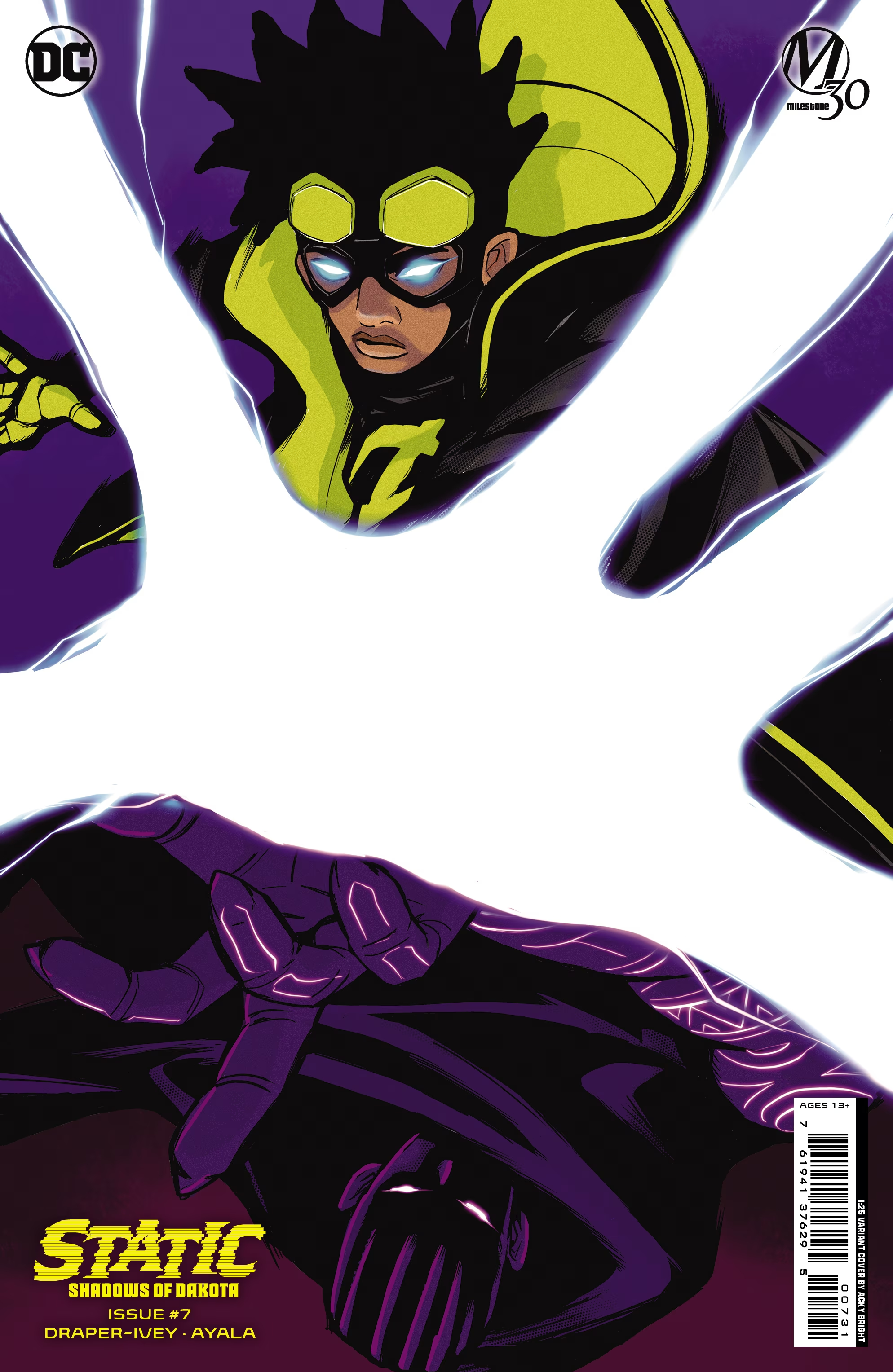Static Gets a New Costume in Shadows of Dakota #7 First Look