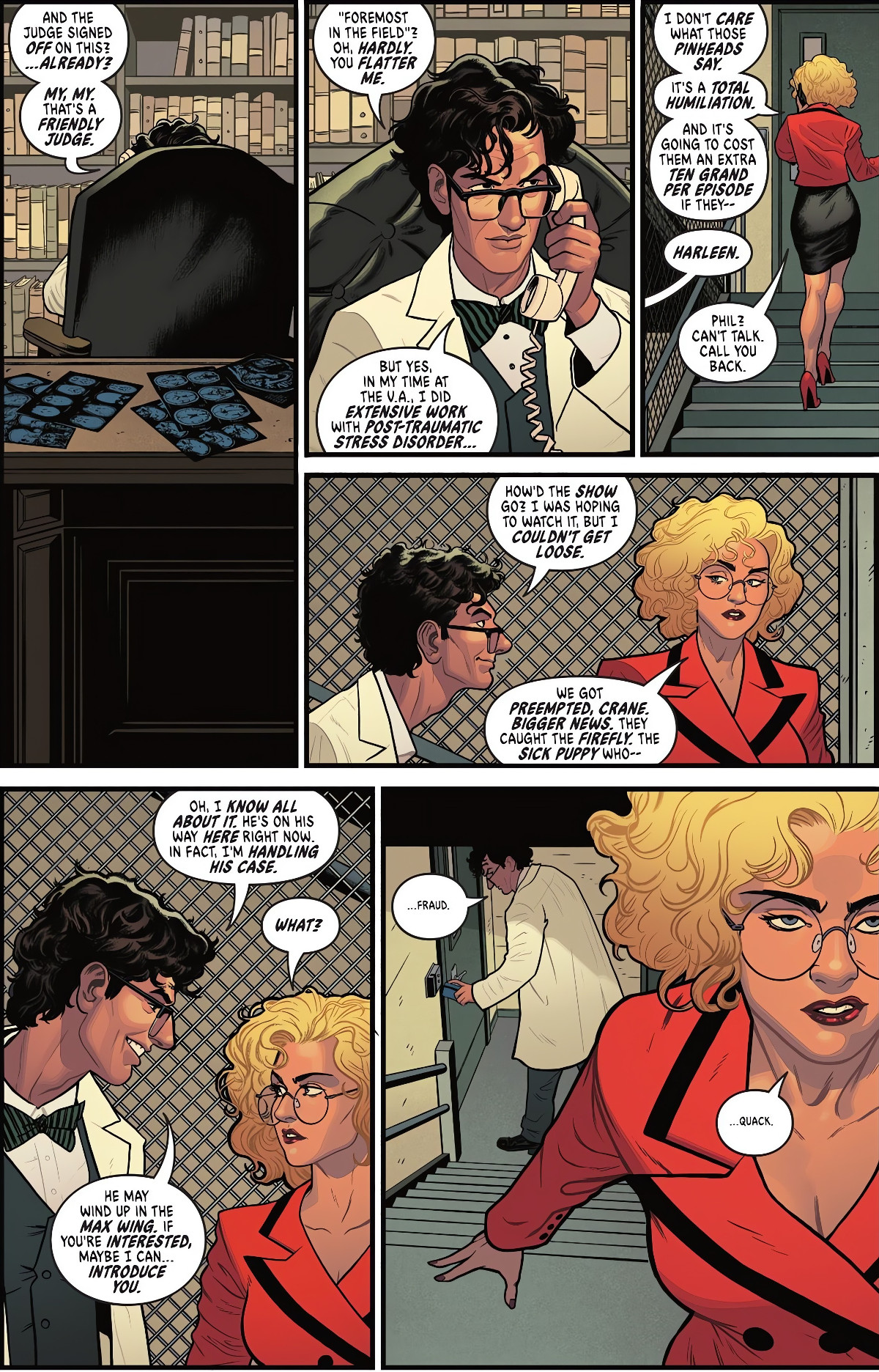 New Comic Introduces Harley Quinn to Tim Burton's Batman