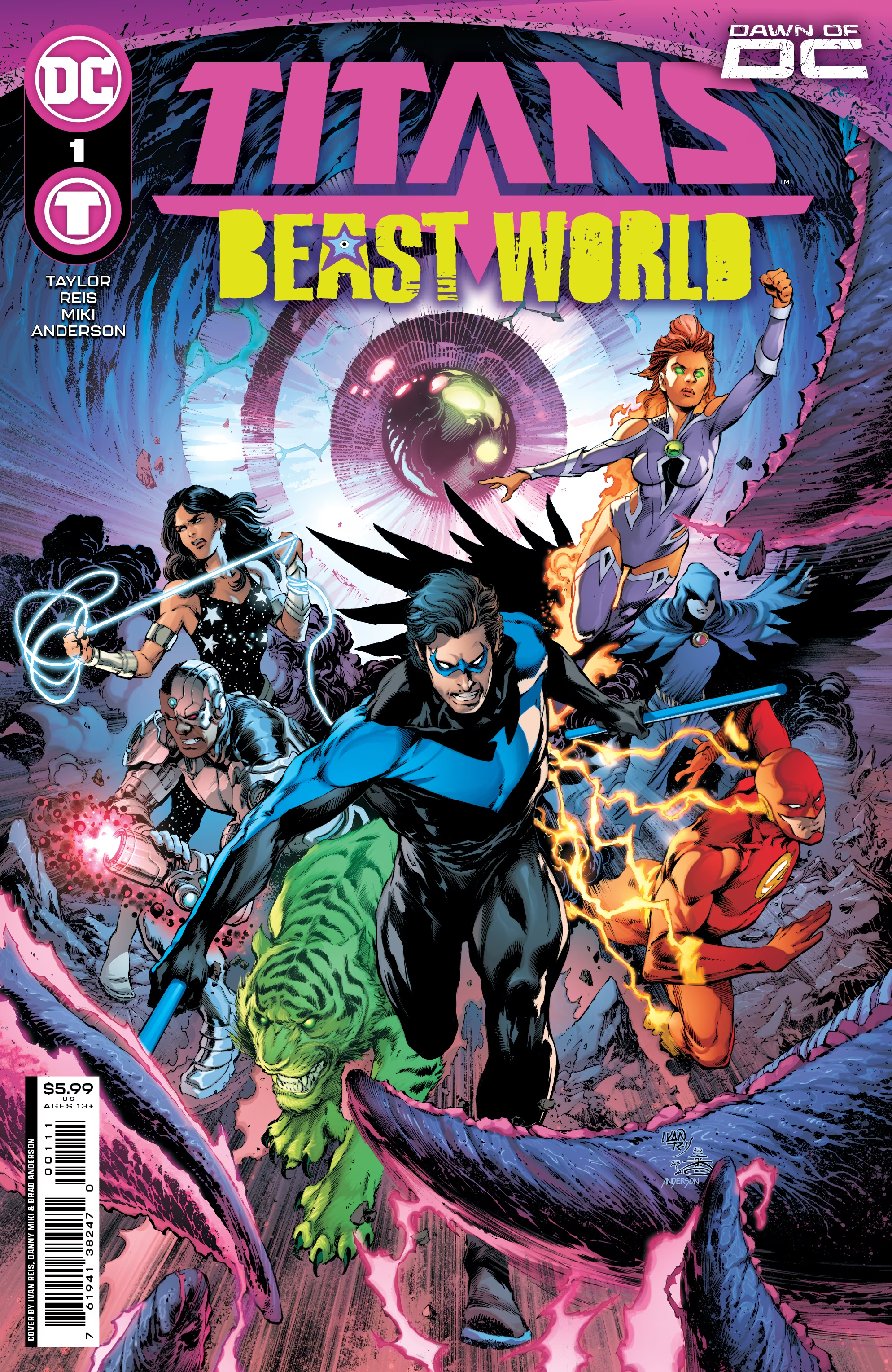 Titans: Beast World #1 Preview Turns Beast Boy Into Starro