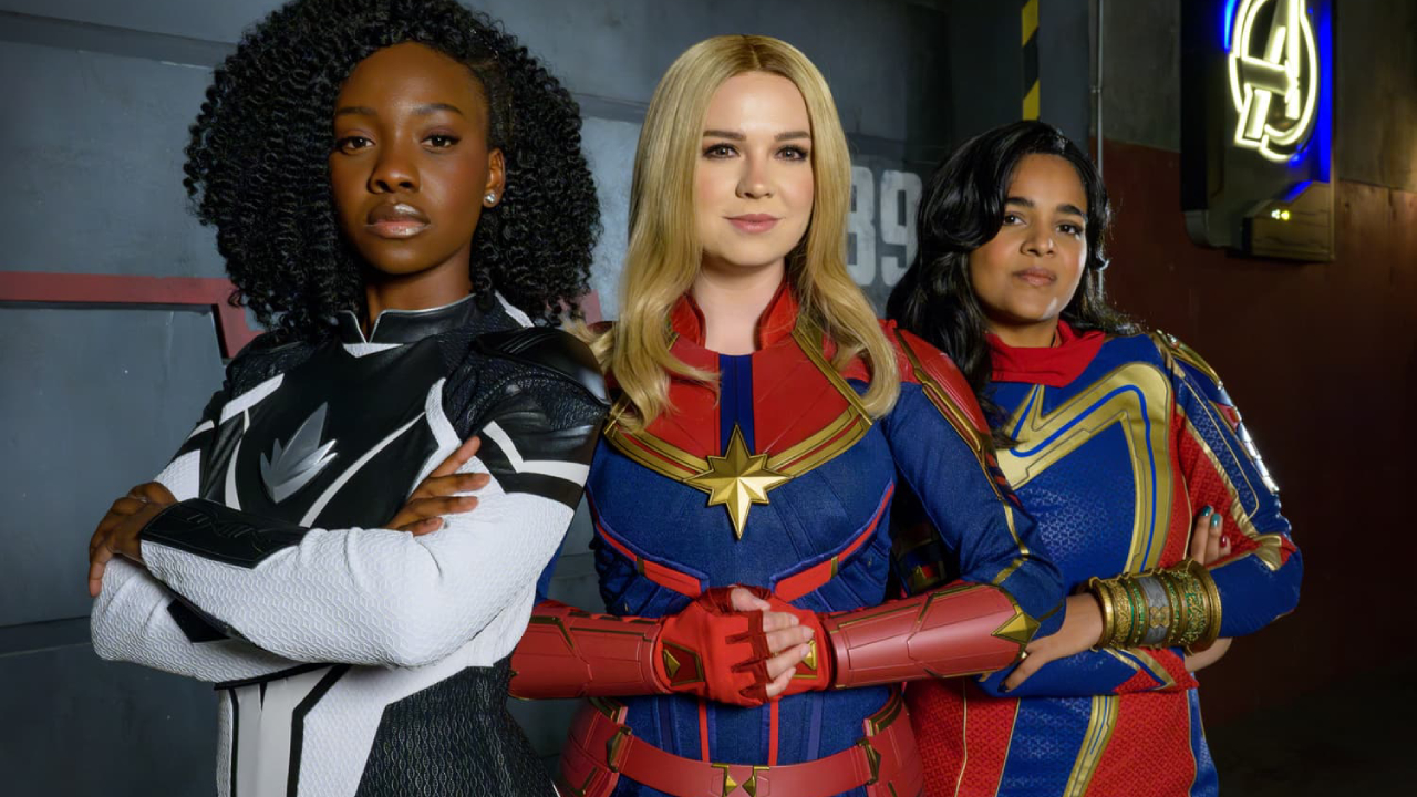 The Marvels Make Their Way to Disney's Avengers Campus