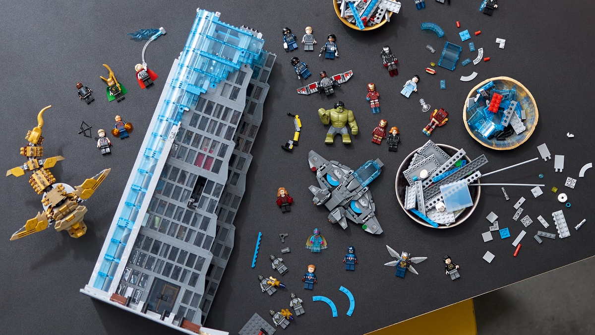 New Avengers Tower LEGO Set Boasts Massive Lineup of Marvel Minifigs