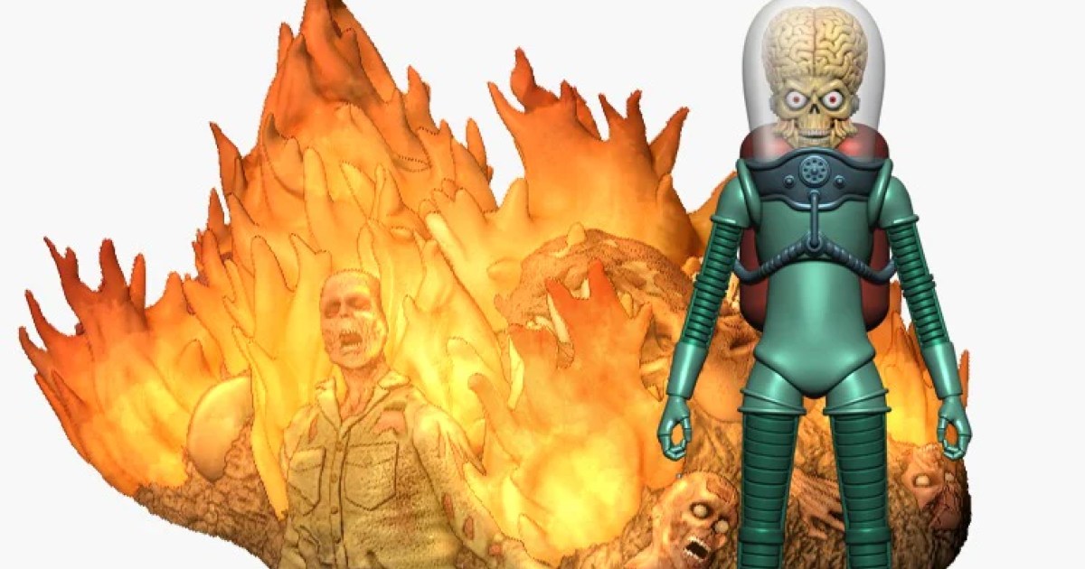 Premium DNA Unleashes 6-Inch Mars Attacks Figures and Dioramas