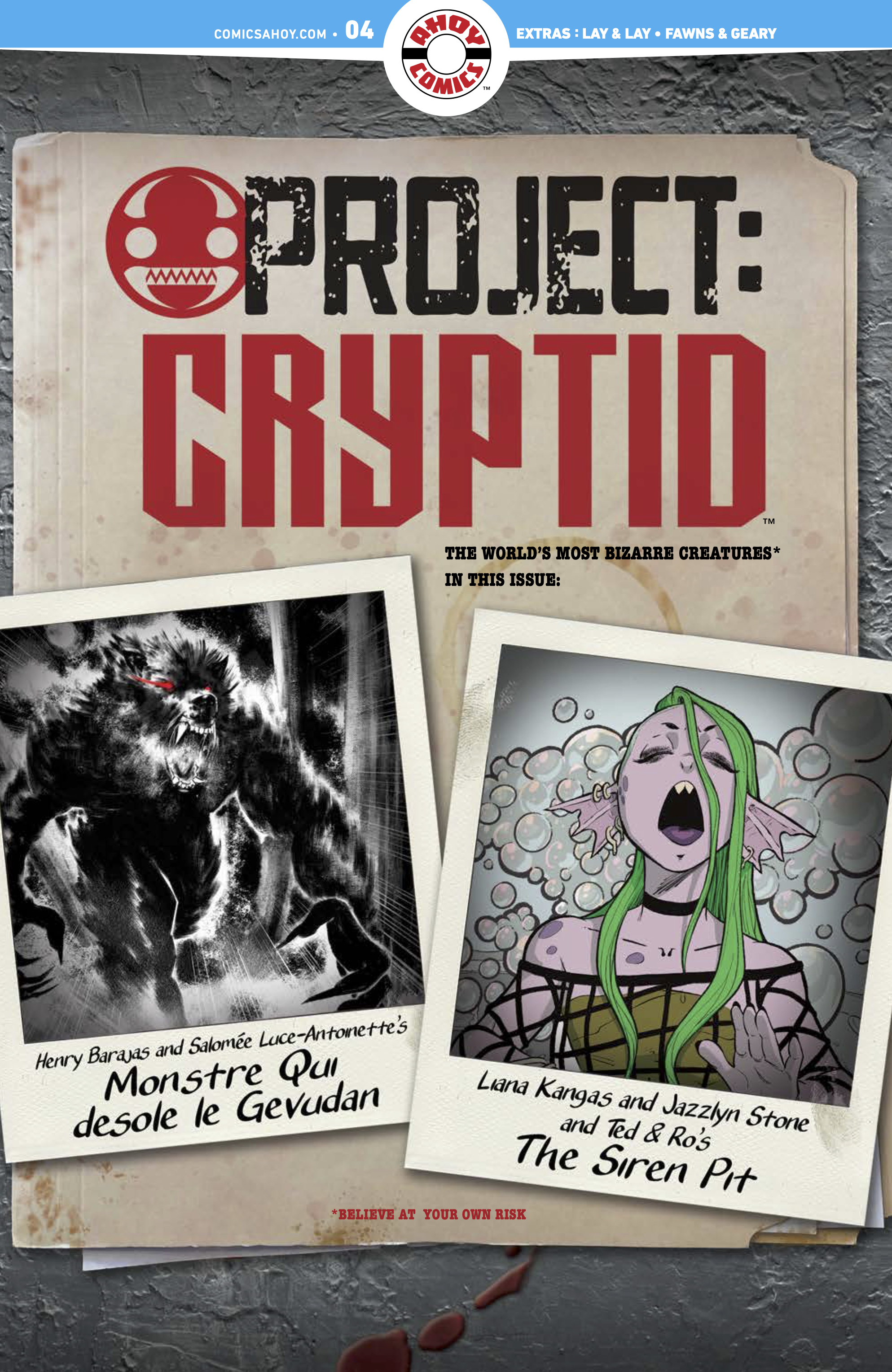 Project: Cryptid #4 Preview Features a Punk Rock Siren Song