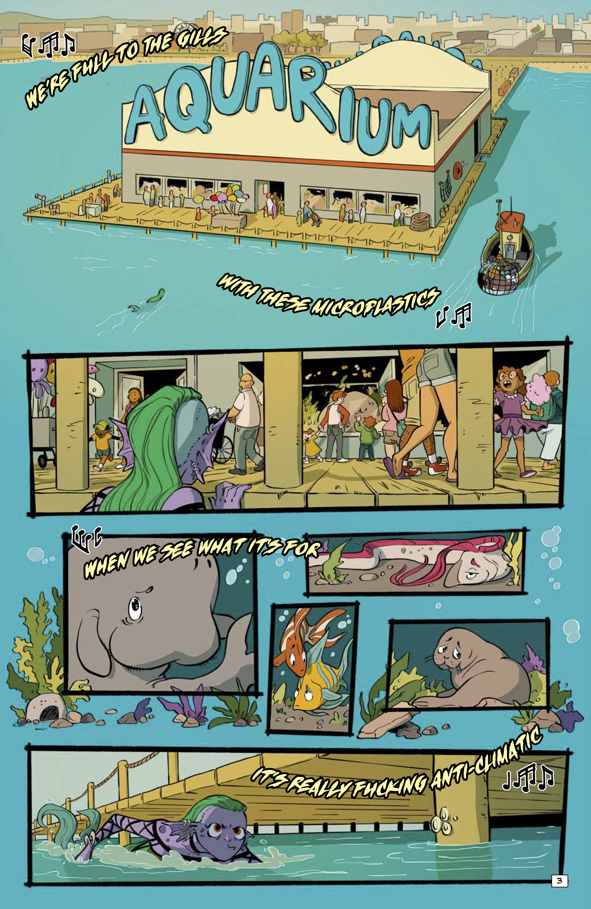 Project: Cryptid #4 Preview Features a Punk Rock Siren Song