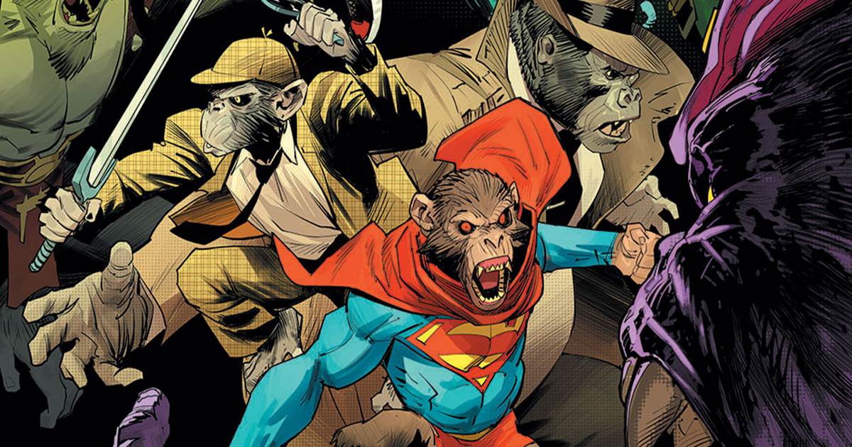 DC Reveals the Jungle League-Led Ape-ril Special