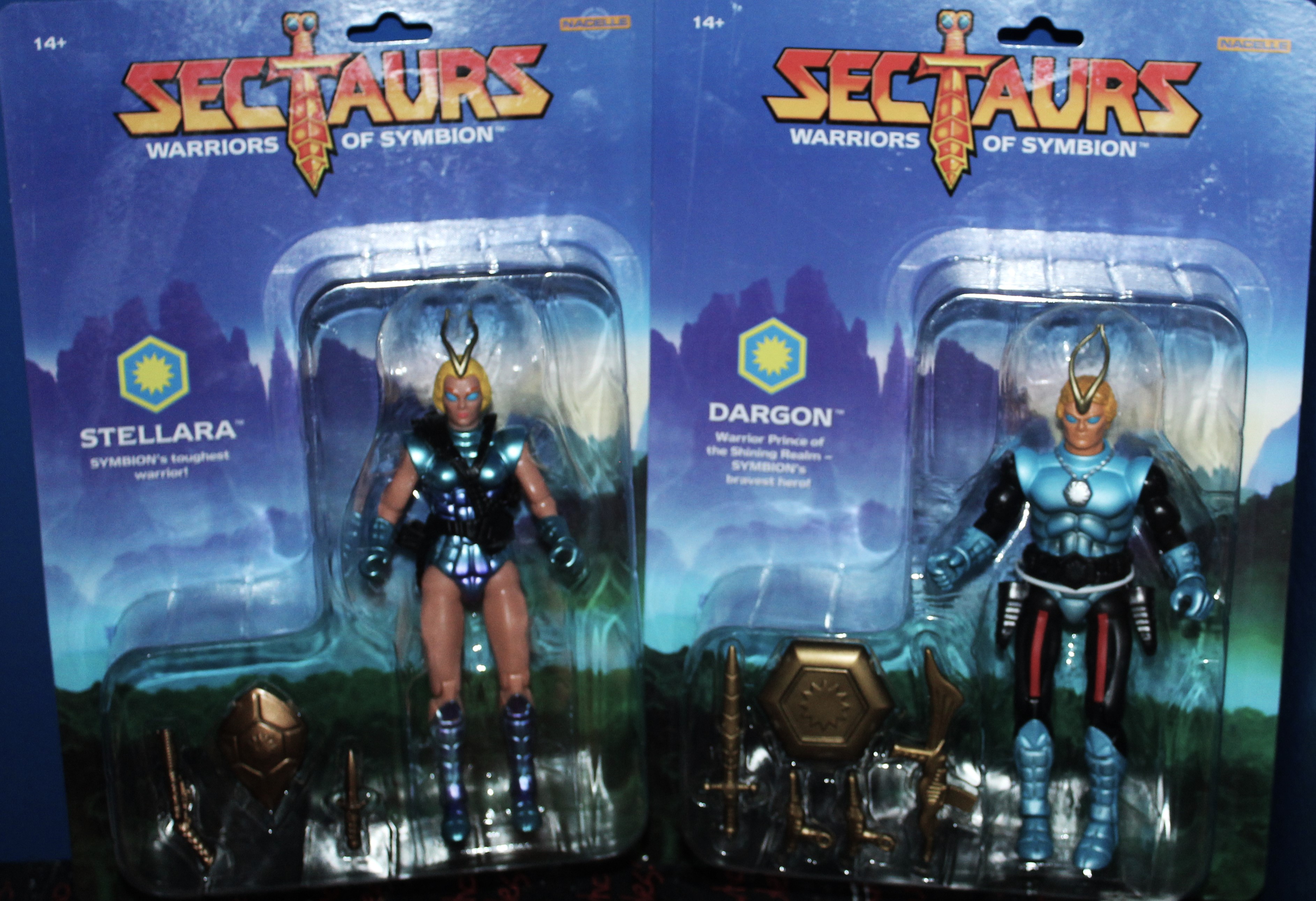 Toy Review: Sectaurs Dargon and Stellara by the Nacelle Company