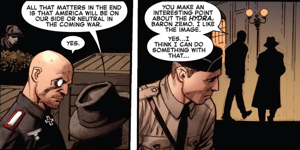 New Captain America Comic Revamps the Origin of HYDRA - Comic Book ...