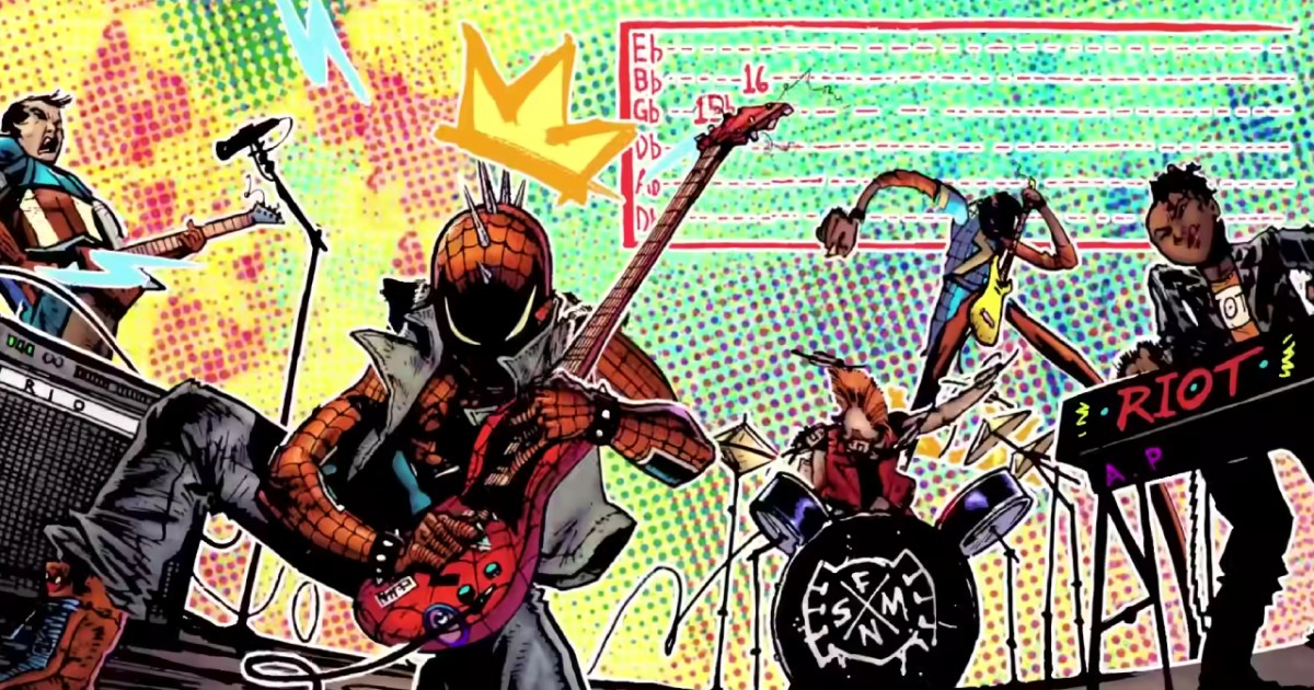 Spider-Punk: Arms Race Trailer Revealed by Marvel Comics