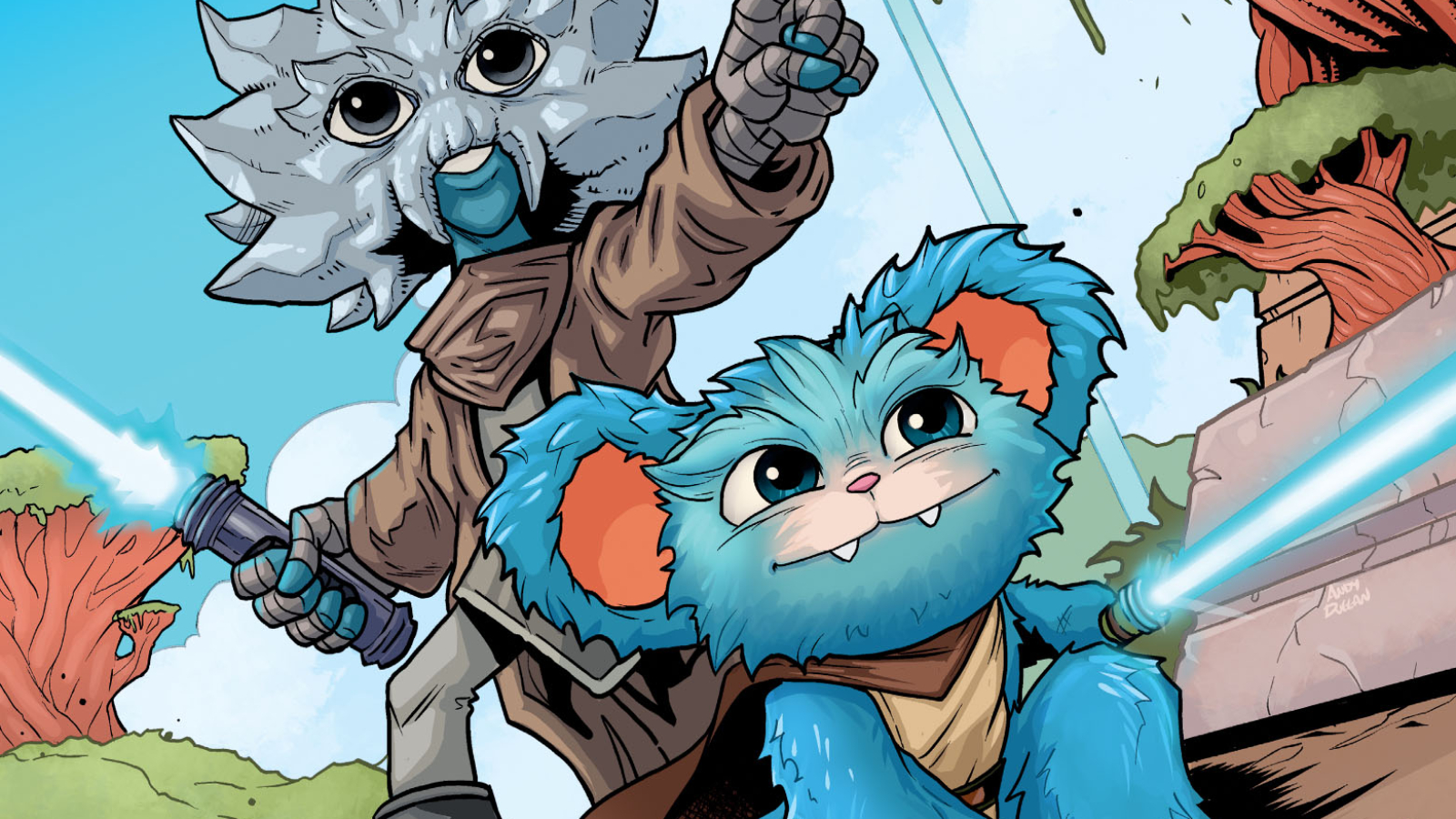 Nubs Stars in Dark Horse's FCBD 2024 Star Wars Comic