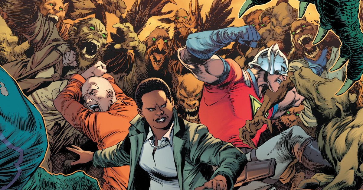 Titans: Beast World #4 Preview Reveals Amanda Waller's Plans for Flash ...