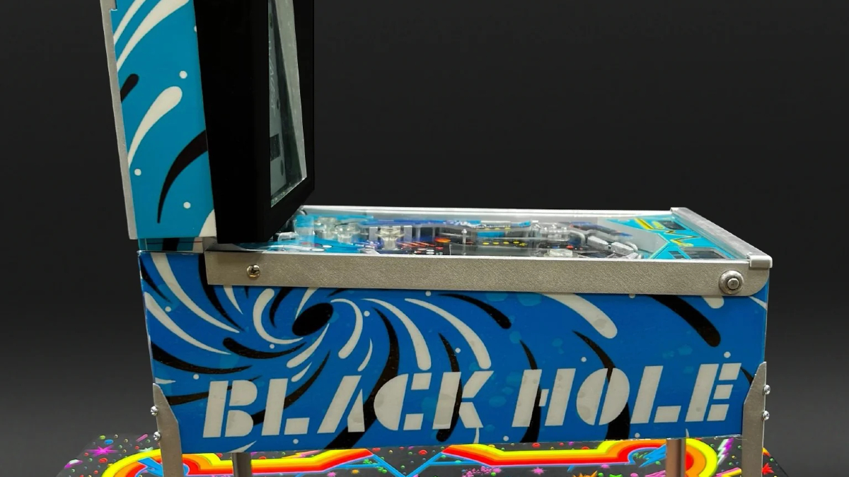 Classic The Black Hole Pinball Game Gets Deluxe 1:6 Toy Replica