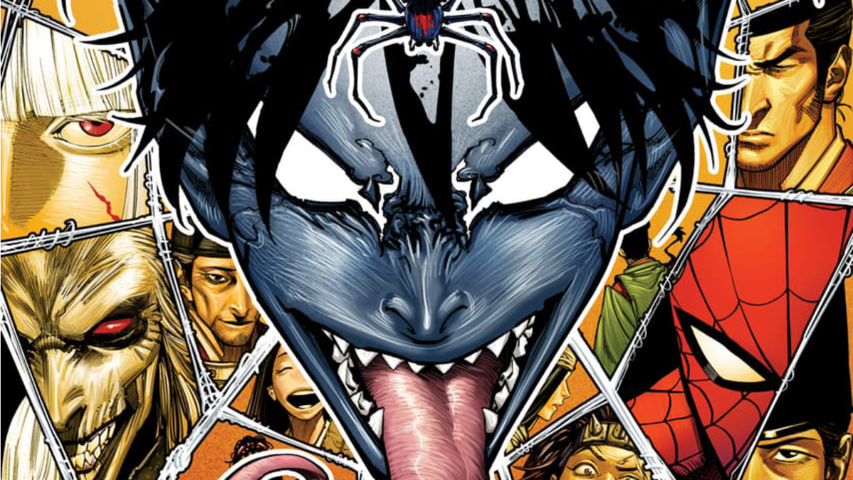 Kid Venom #1 Cover Reveals Kintaro's Tangled Web