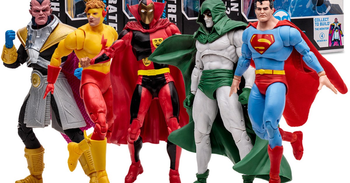 Build the Monitor With McFarlane Store Exclusive DC Wave