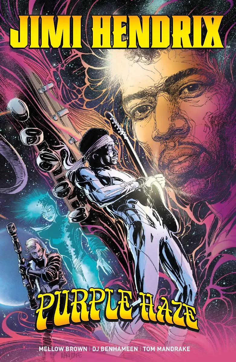 Jimi Hendrix: Purple Haze Comic Turns Rockstar Into Space-Faring ...
