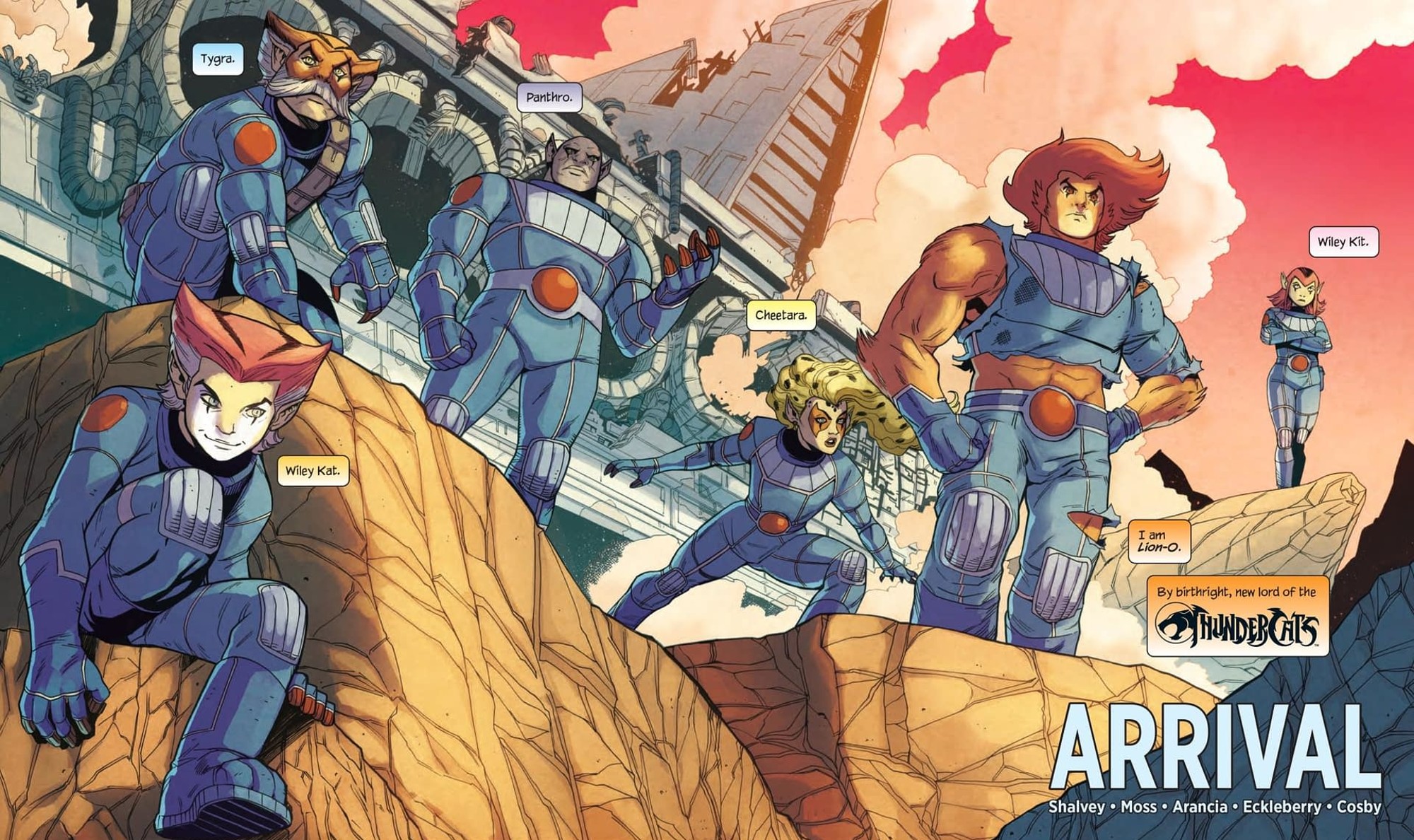 Comic Review: ThunderCats #1 Reboots and Restores the Classic Cartoon ...