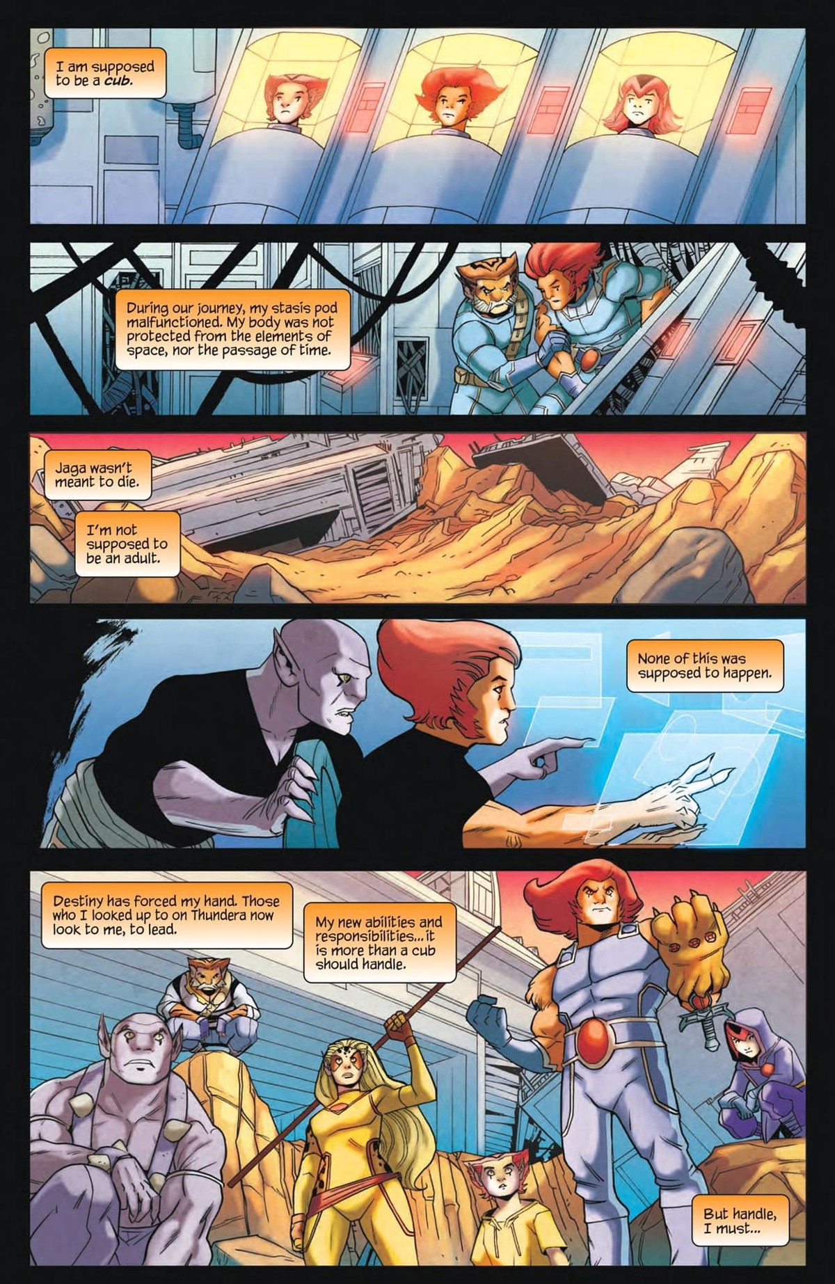 Comic Review: ThunderCats #1 Reboots and Restores the Classic Cartoon - Comic Book Movies and ...