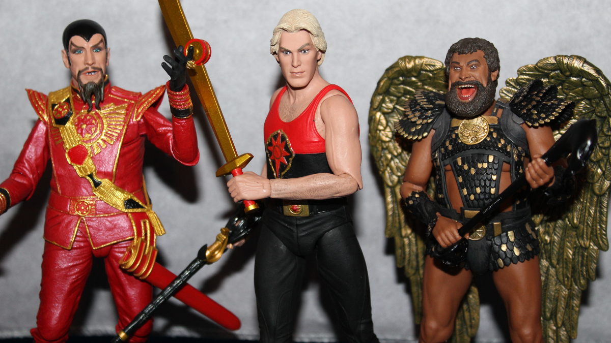 These Sixth-Scale 1980 Flash Gordon Figures Are Heroic