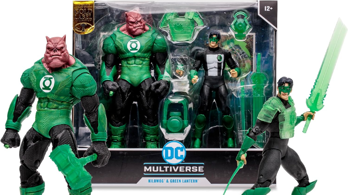 Kilowog and Kyle Get an Amazon Exclusive Figure 2-Pack