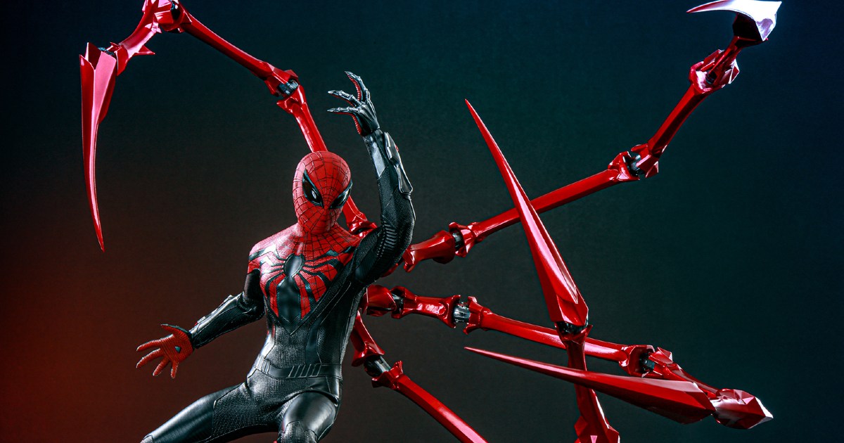 Spider-Man 2 Game-Based Superior Suit by Hot Toys