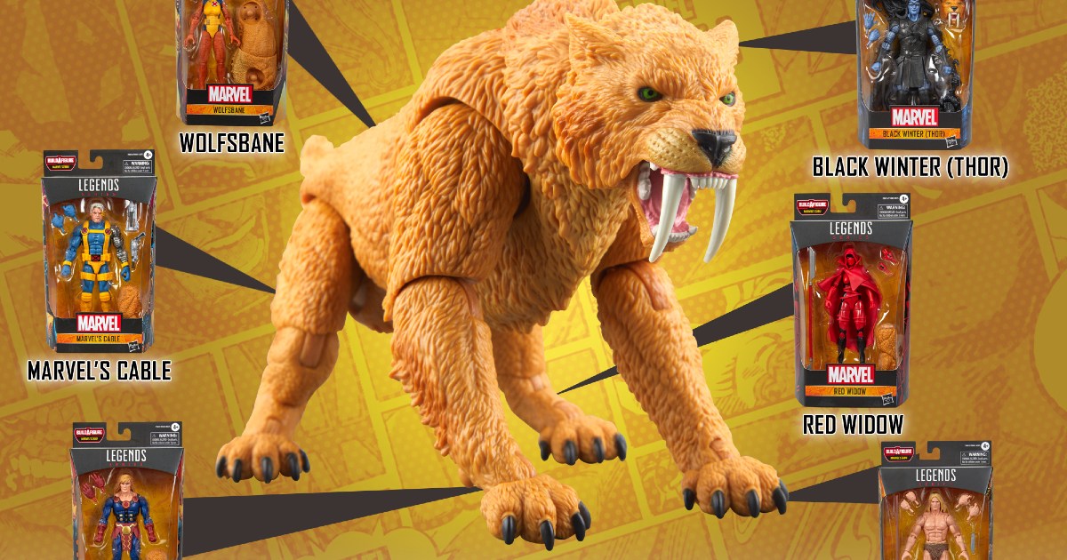 Build Zabu With Marvel Legends' Upcoming Ka-Zar Wave