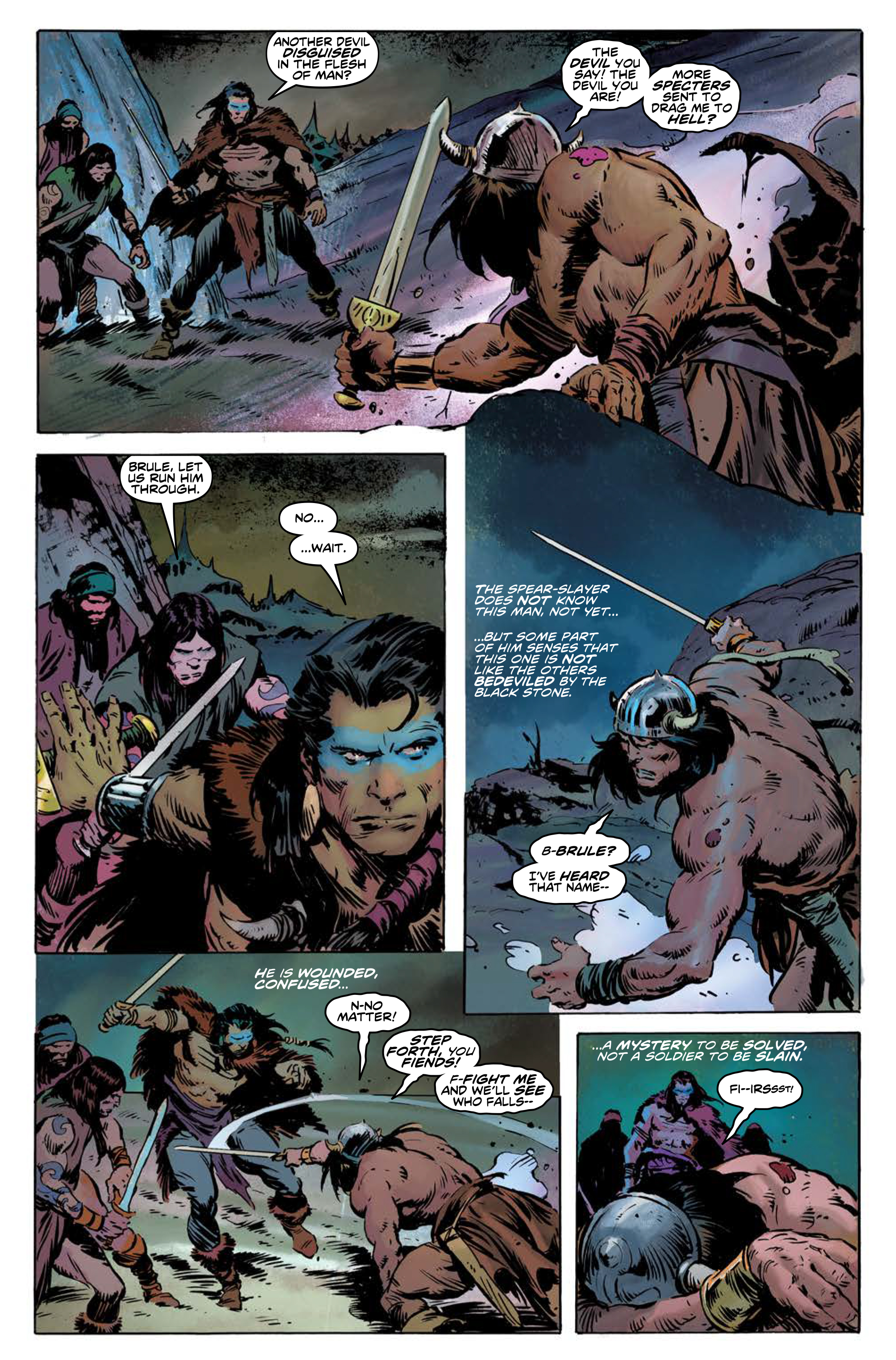 Conan the Barbarian #9 Preview Teams Two Legendary Warriors - Comic ...
