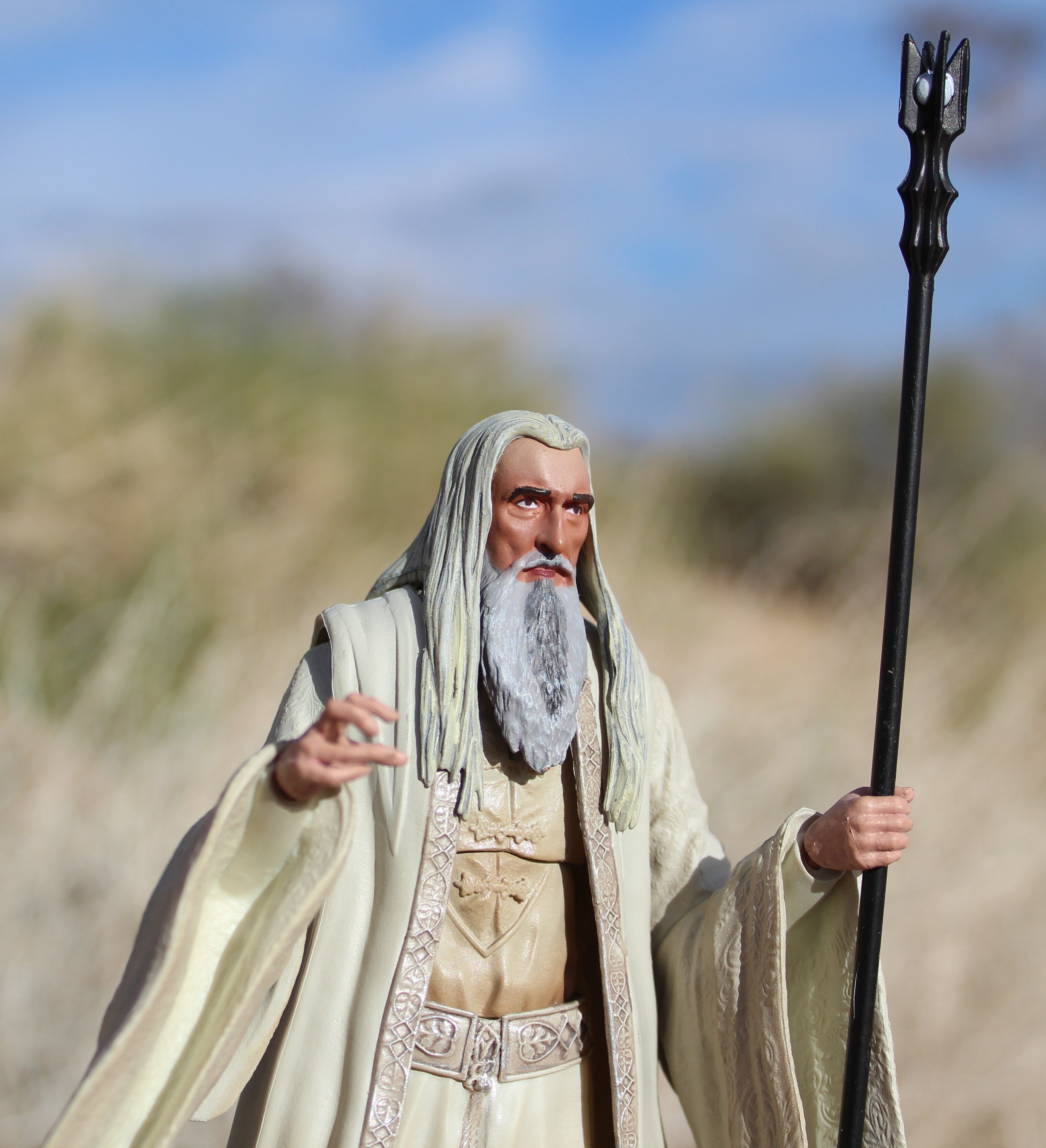 Diamond Lord of the Rings Samwise and Saruman Figures Review