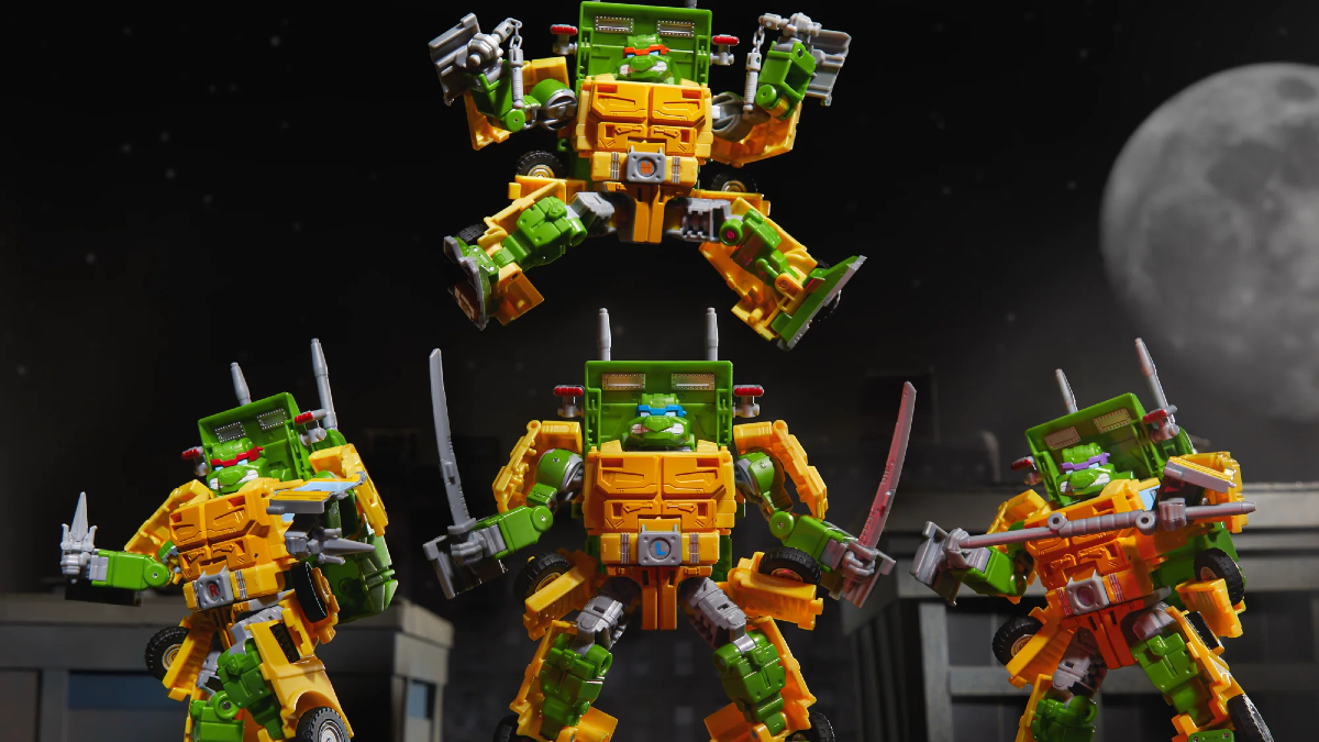 Official Teenage Mutant Ninja Turtles Transformer Is Here