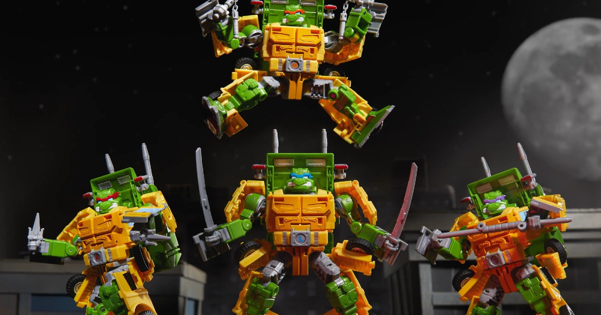 Official Teenage Mutant Ninja Turtles Transformer Is Here